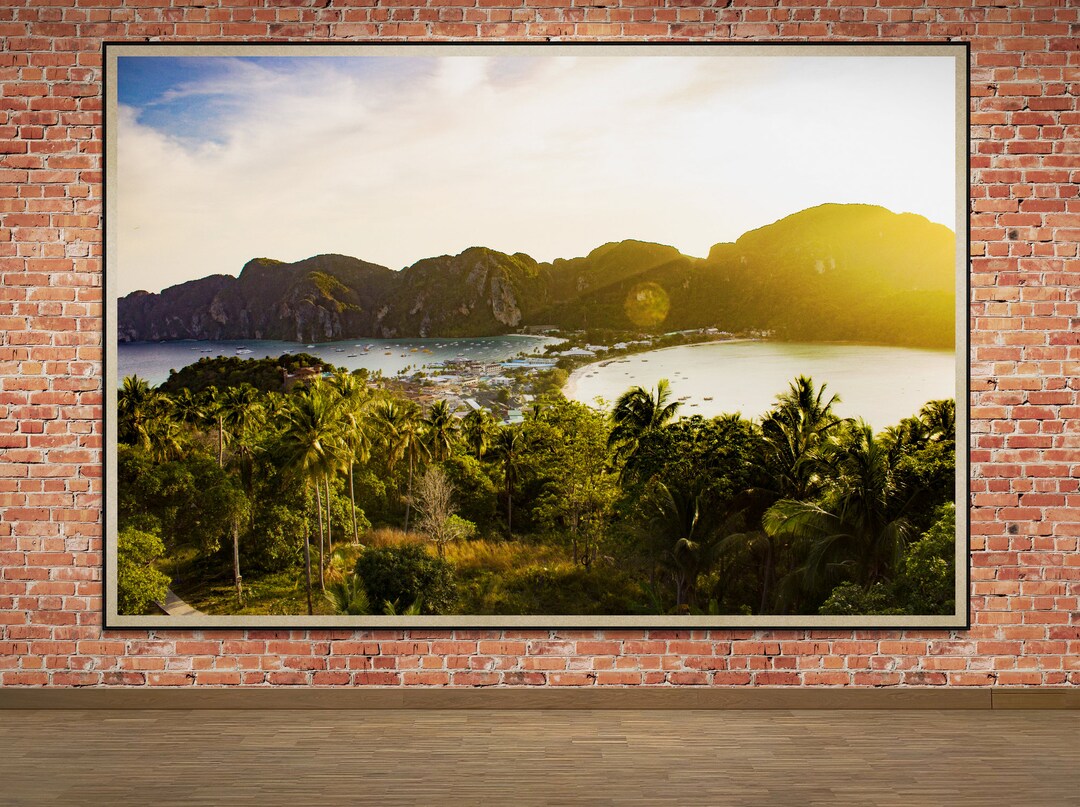 Digital Download Phi Phi Island Panoramic View - Etsy