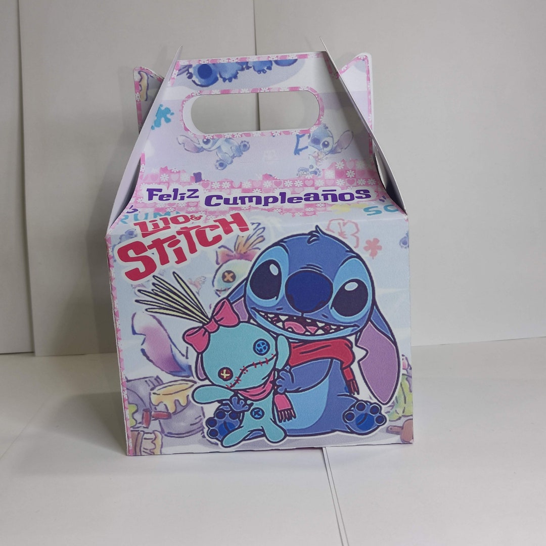 Small Candy Box for Stitch Birthday Digital File From - Etsy