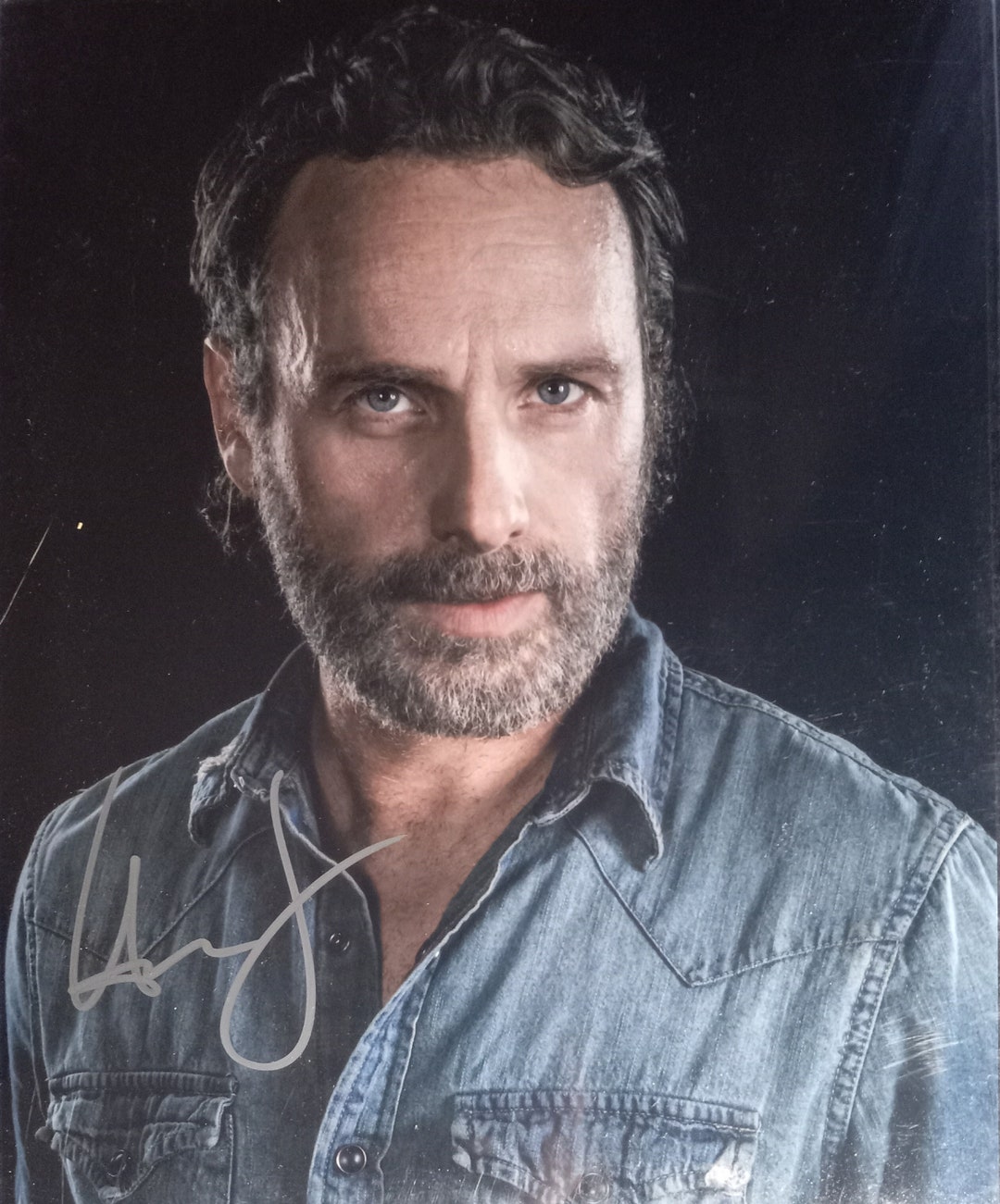 Andrew Lincoln 8x10 Signed Autographed Photo W/ 3rd Party ...