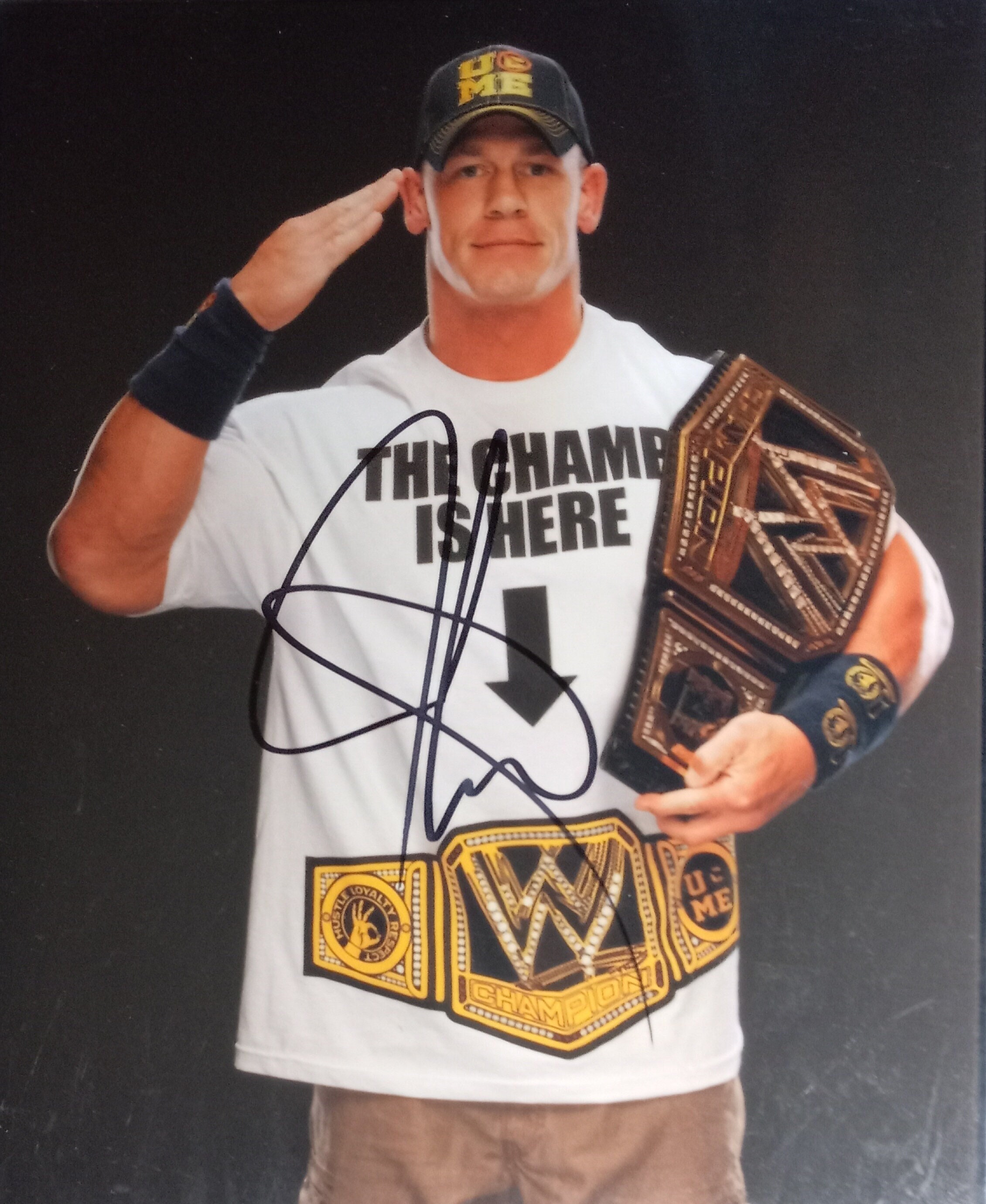 John Cena - Autographed Signed 8x10 Photo W/ 3rd Party COA - WWE ...