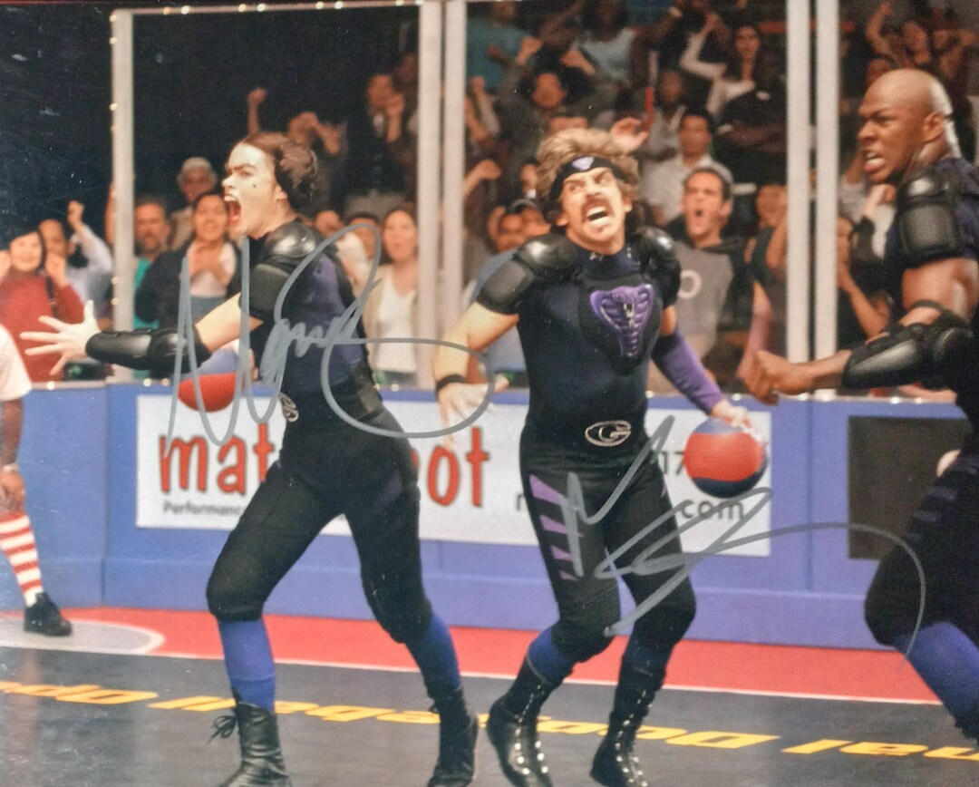 Ben Stiller & Missi Pyle 8x10 Dual Signed Autographed Photo W/ 3rd ...