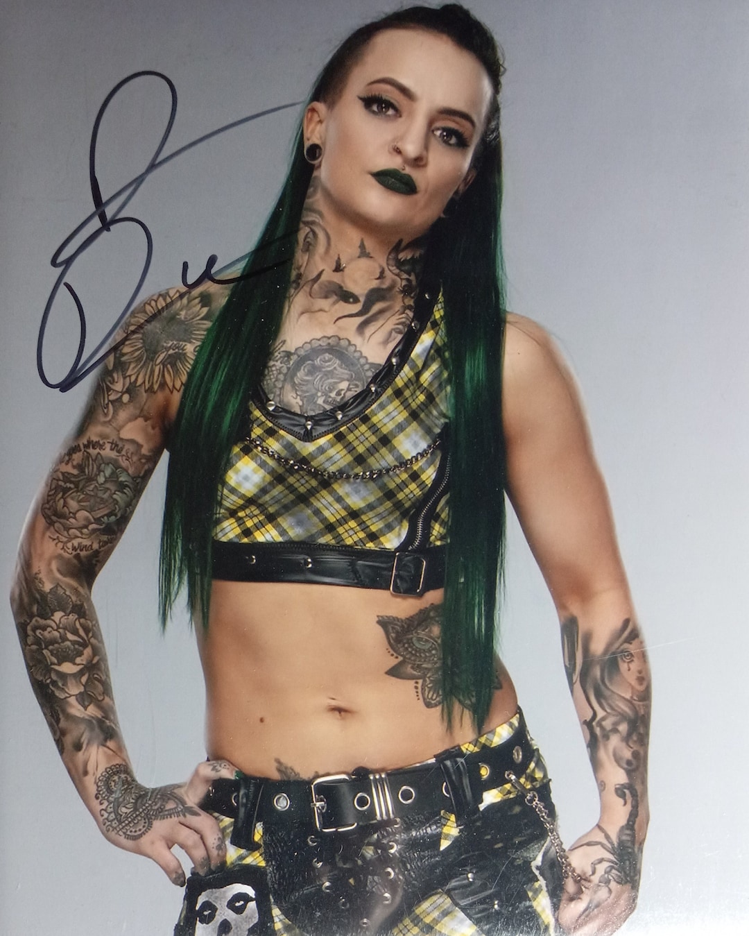 Ruby Riott/soho- Autographed Signed 8x10 Photo W/ 3rd Party COA - WWE Wrestler - AEW - Etsy