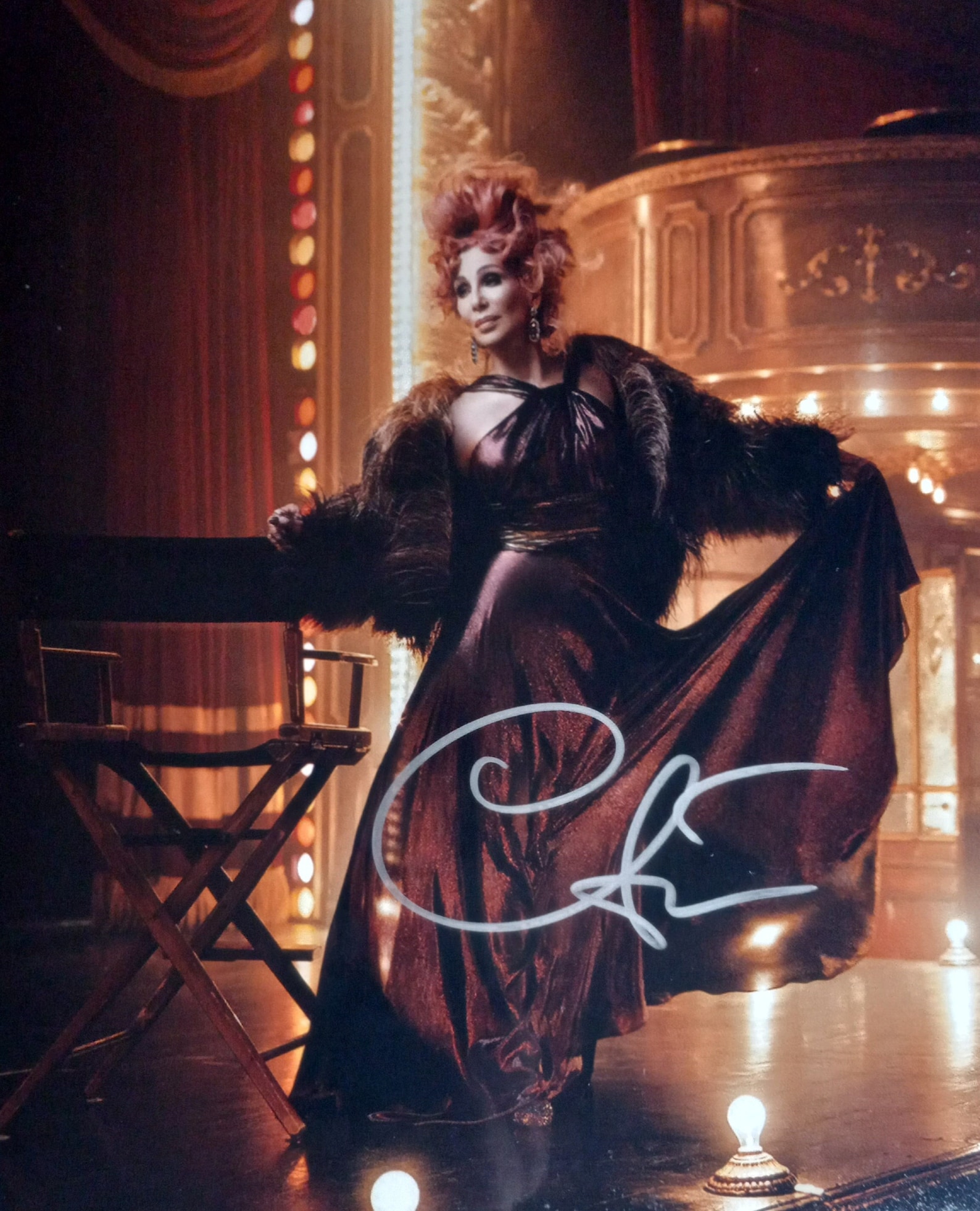Cher Signed Autographed 8x10 Photo W/ A1COA Burlesque Moonstruck - Etsy