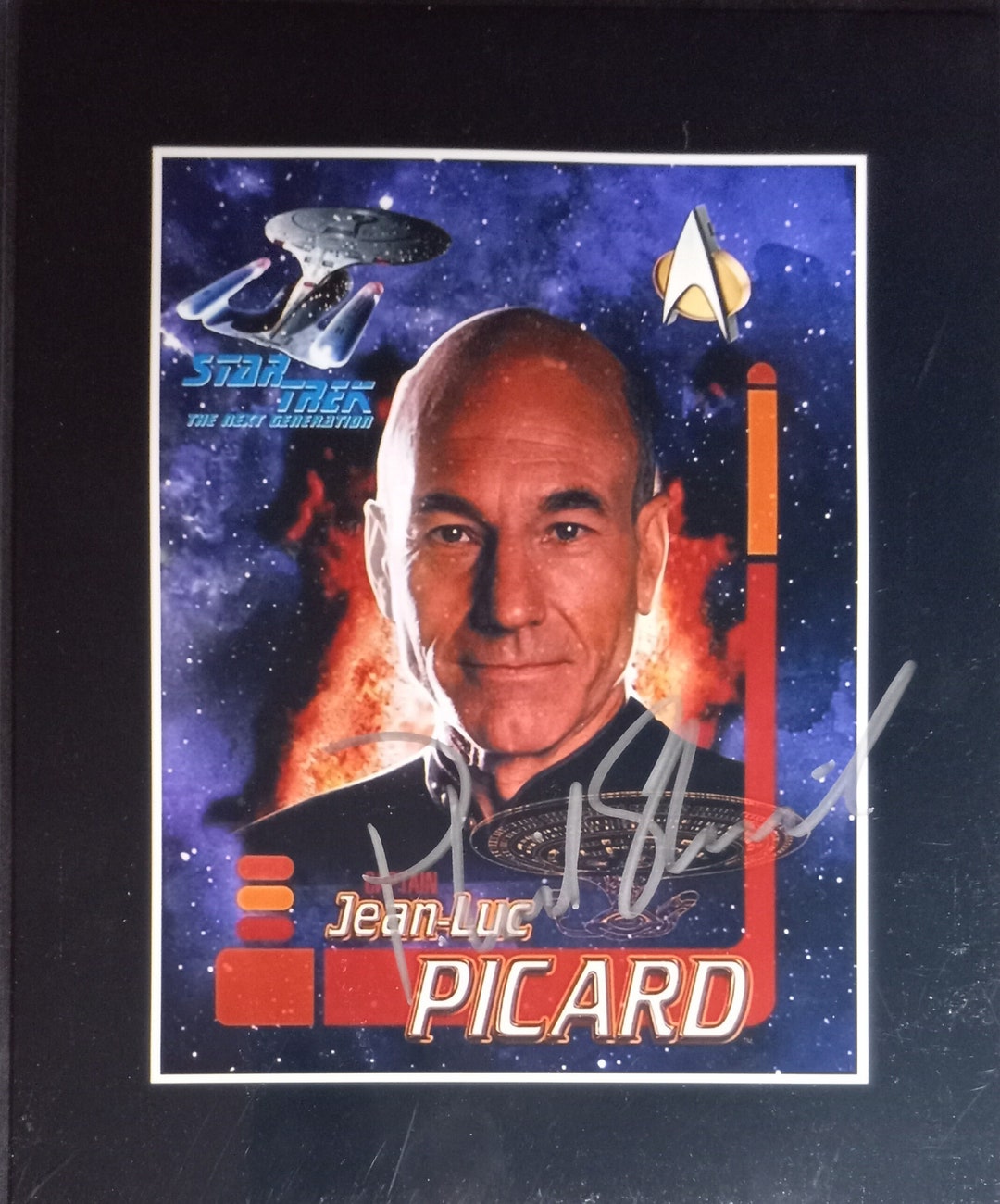 Patrick Stewart - Signed Autographed 8x10 Photo W/ COA - Star Trek - Jean Luc Picard - Etsy