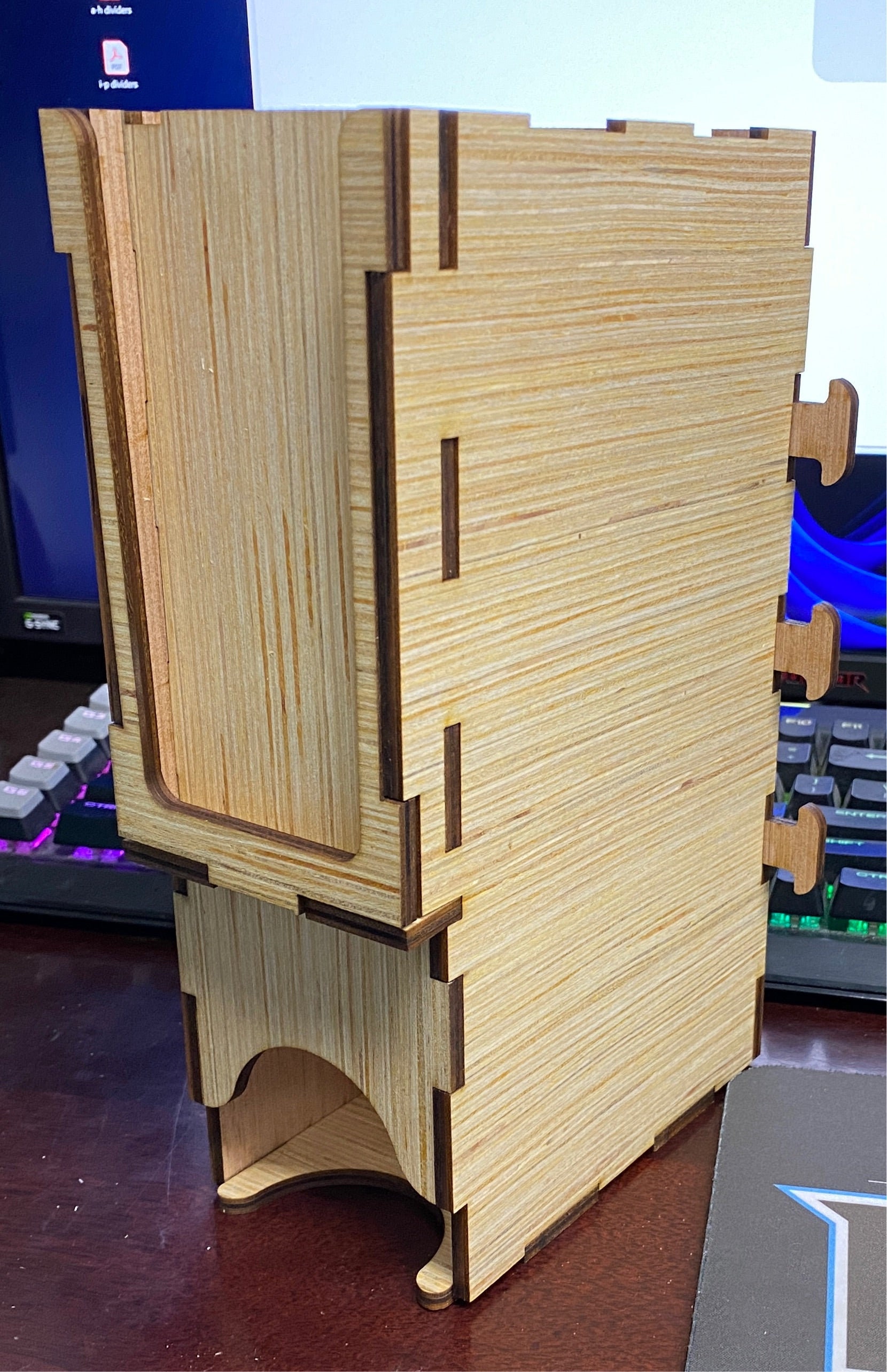 Laser Cut Pack Dispenser attaching/stackable - Etsy