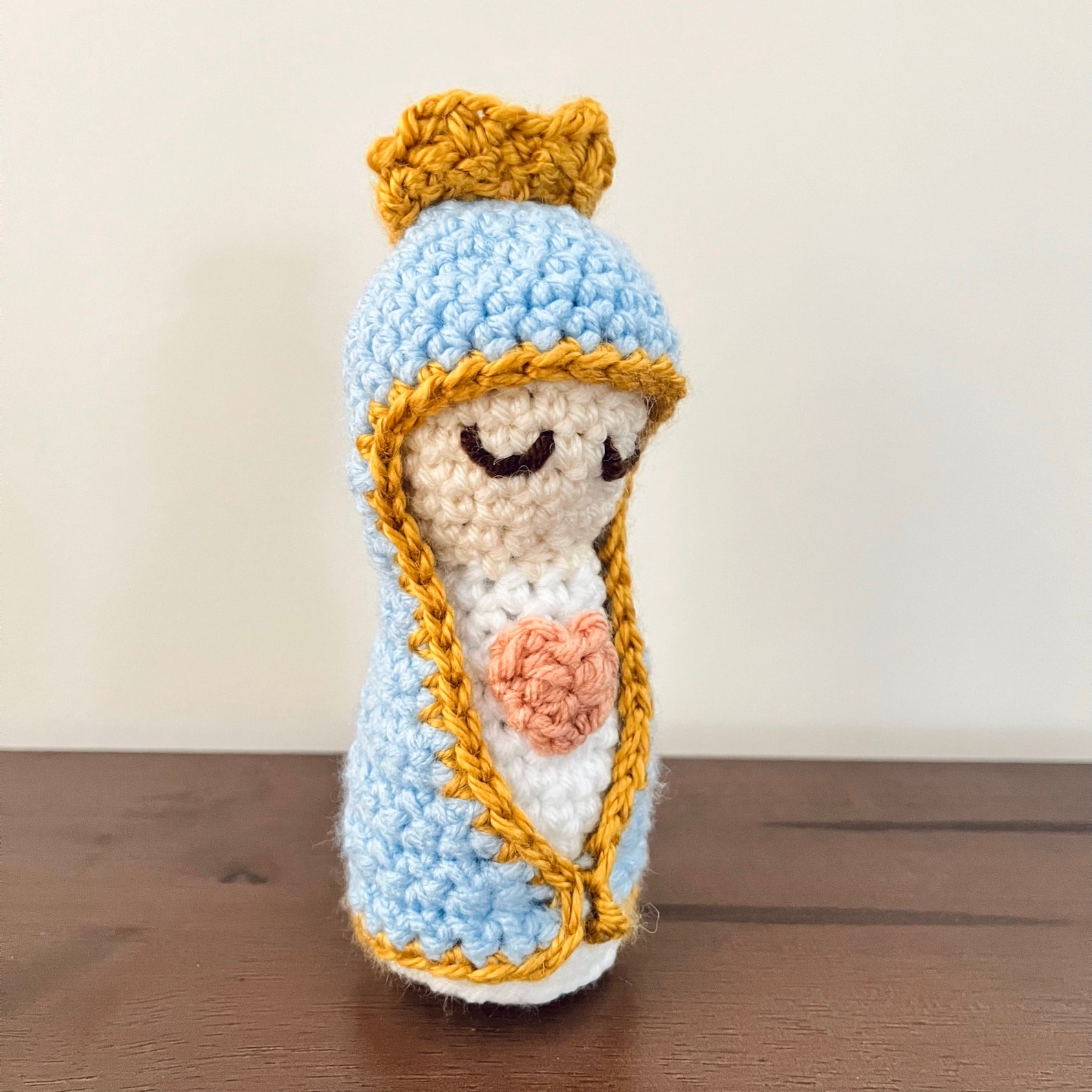 Mother Mary Crochet [PDF PATTERN] ~ Virgin Mother of God ~ Mother of ...