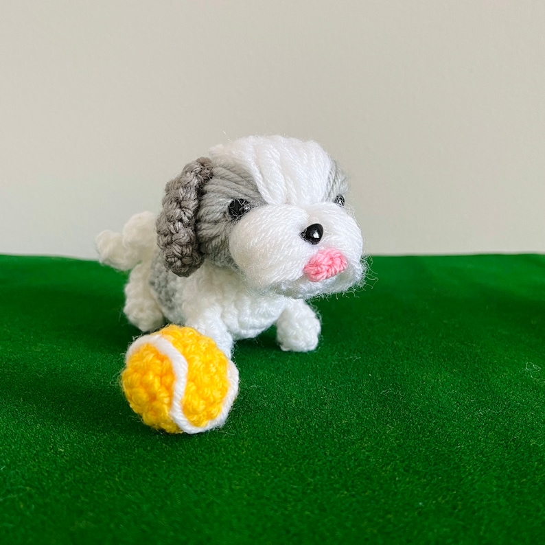 Mini Shih Tzu Crochet PDF PATTERN Shih Tzu Amigurumi - Etsy Canada