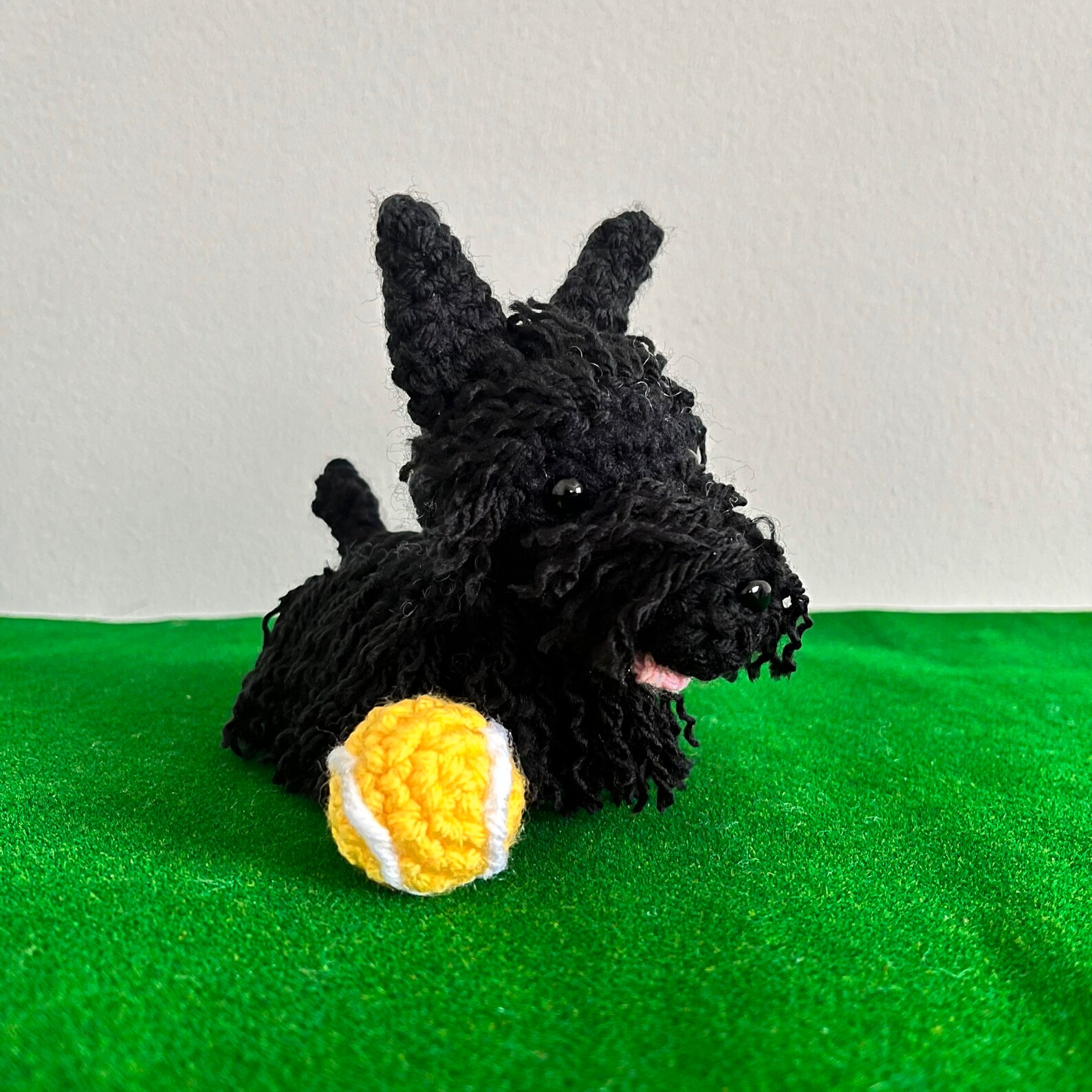 Mini Scottie Crochet [PDF PATTERN] ~ Black Scottish Terrier ~ Scottie ...