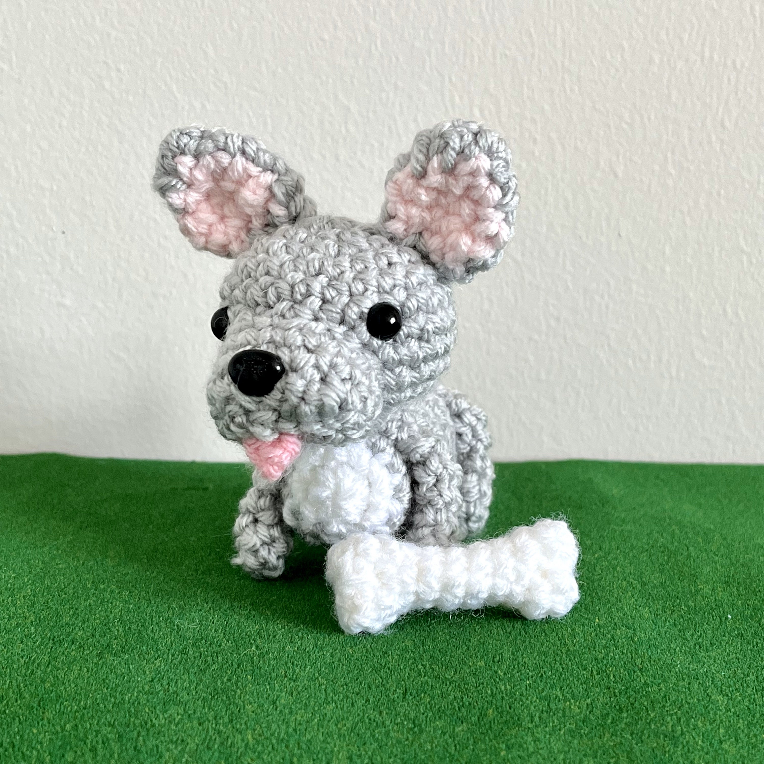 Mini Frenchie Crochet PDF PATTERN French Bulldog Frenchie Amigurumi ...