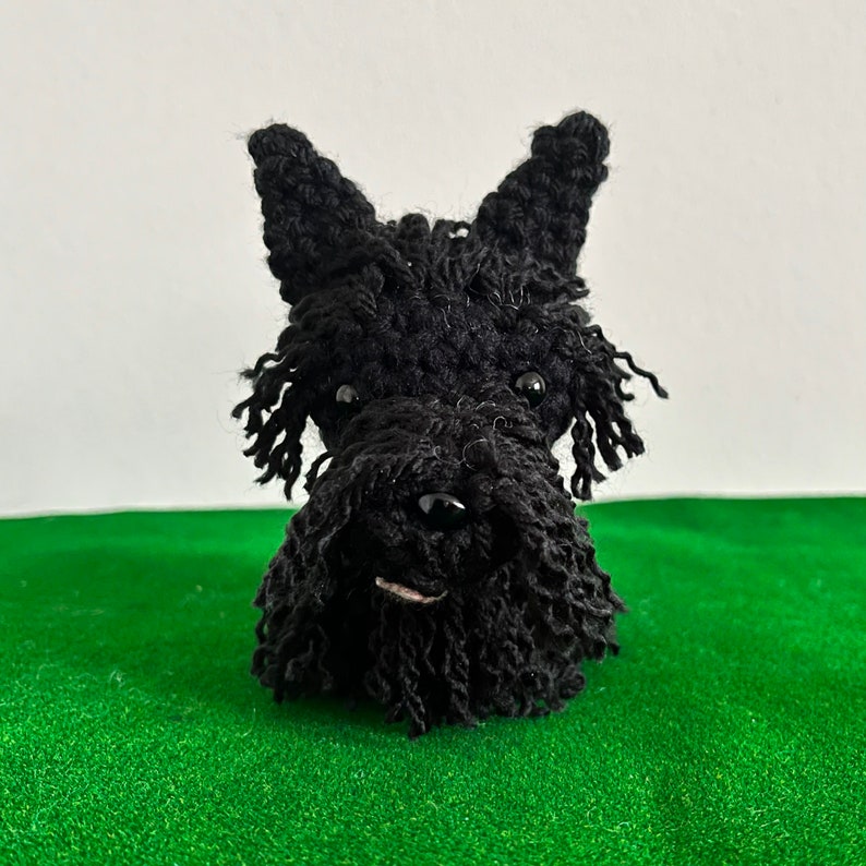 Mini Scottie Crochet [PDF PATTERN] ~ Black Scottish Terrier ~ Scottie ...