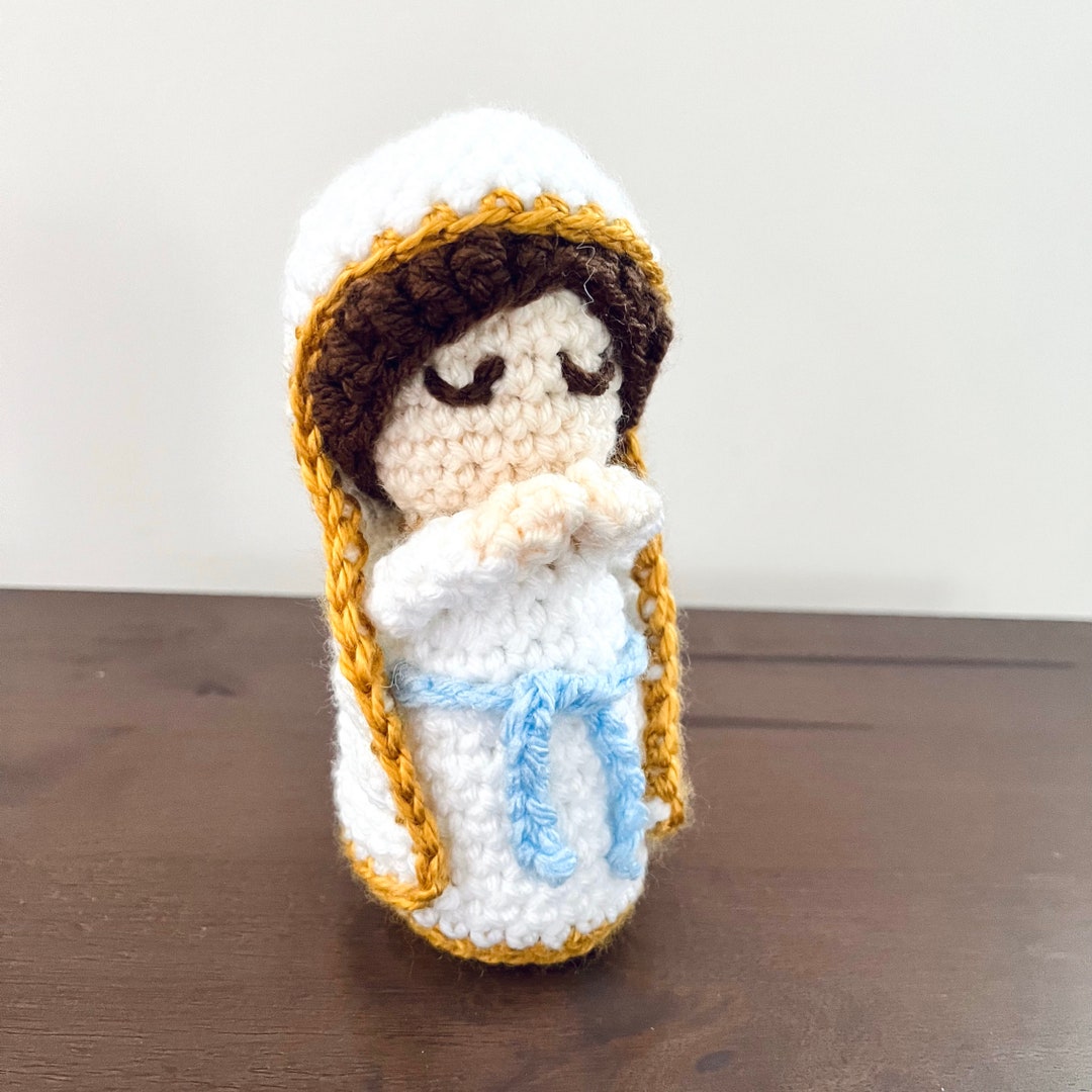 Our Lady of Lourdes Crochet PDF PATTERN ~ Mother of God ~ Mother of ...