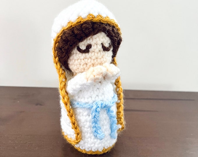 Mother Mary Crochet [PDF PATTERN] ~ Virgin Mother of God ~ Mother of ...