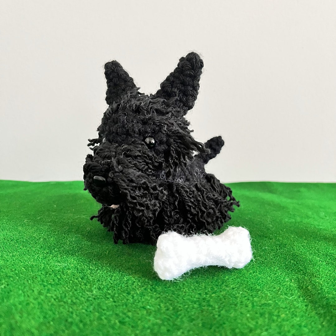 Mini Scottie Crochet PDF PATTERN ~ Black Scottish Terrier ~ Scottie ...