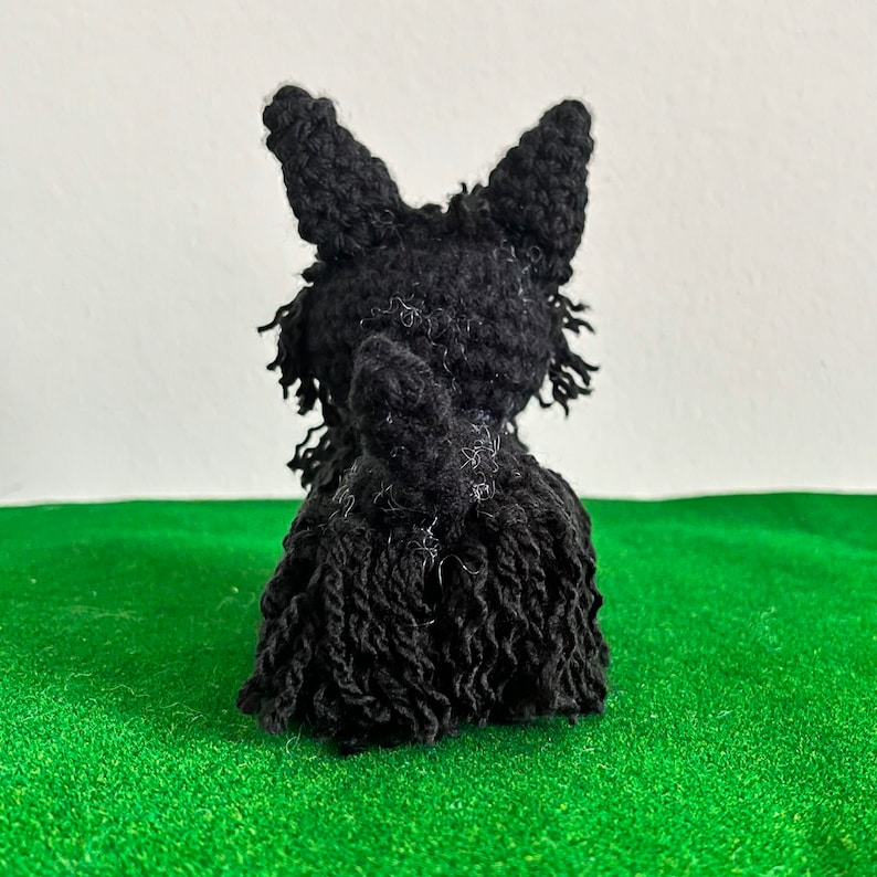 Mini Scottie Crochet [PDF PATTERN] ~ Black Scottish Terrier ~ Scottie ...