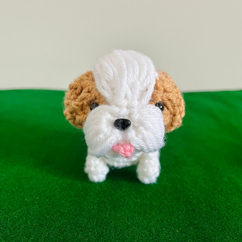 Mini Shih Tzu Crochet PDF PATTERN Shih Tzu Amigurumi - Etsy Canada