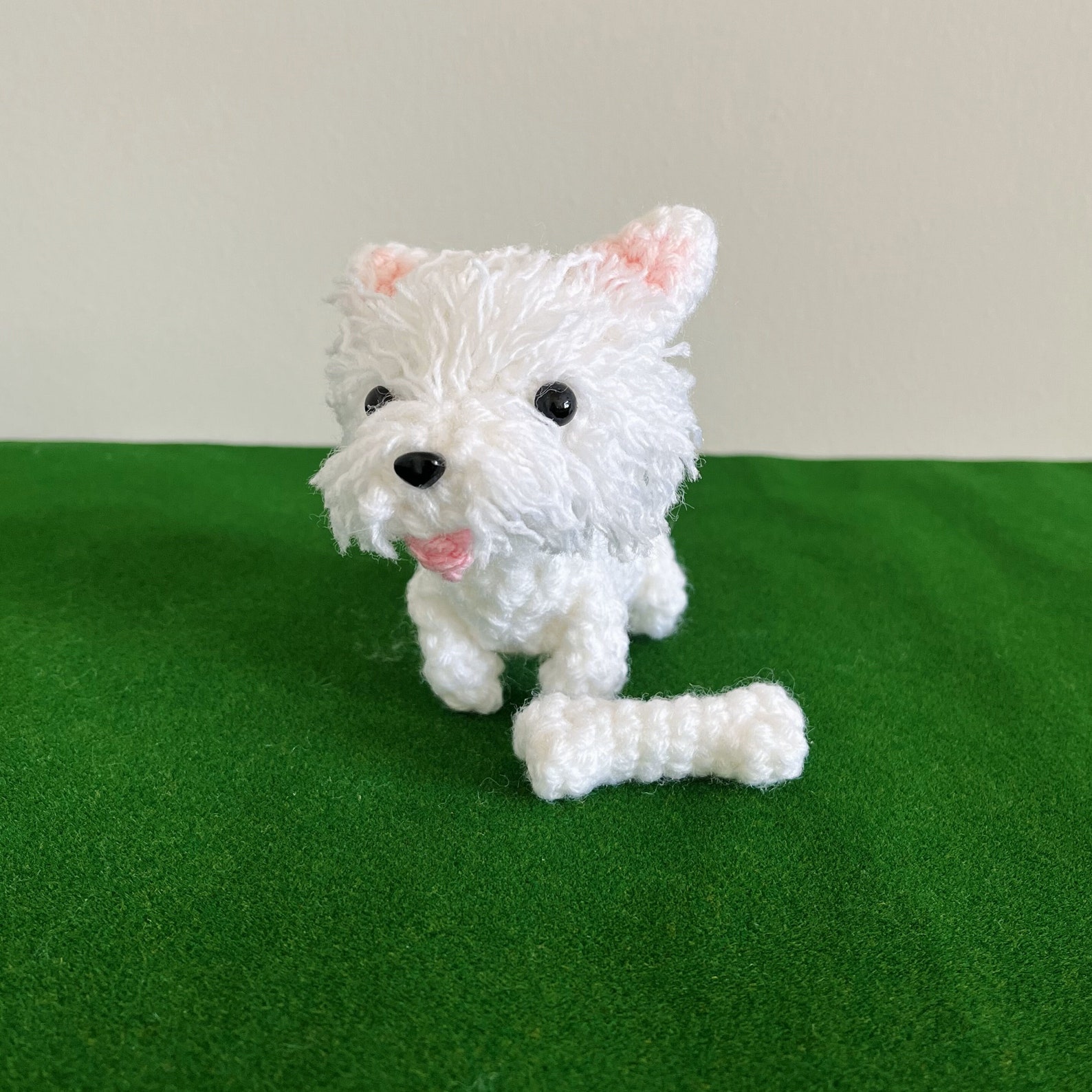 Mini Westie Crochet PDF PATTERN West Highland White Terrier Westie ...
