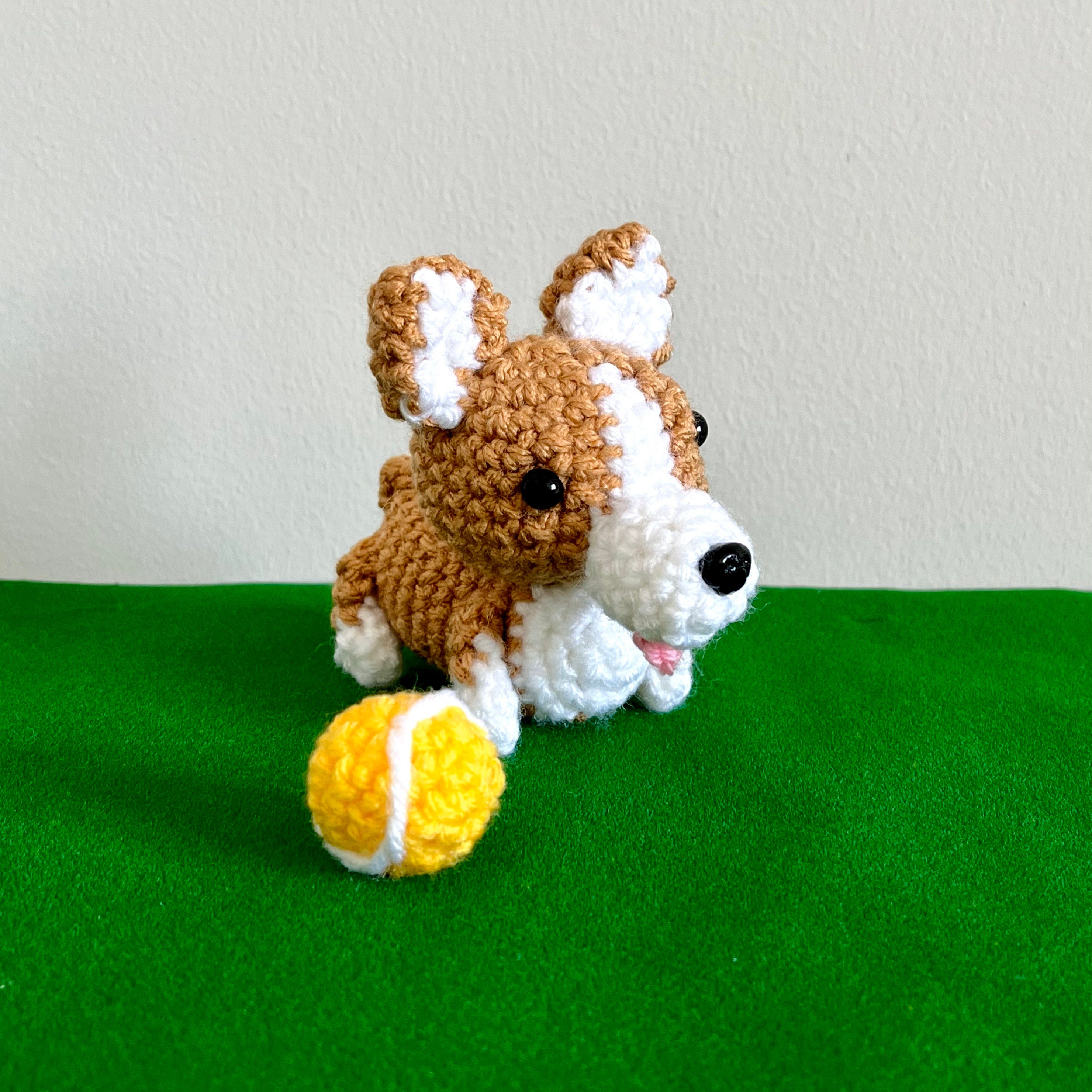 Mini Corgi Crochet [PDF PATTERN] ~ Welsh Corgi ~ Crochet Corgi ~ Dog ...
