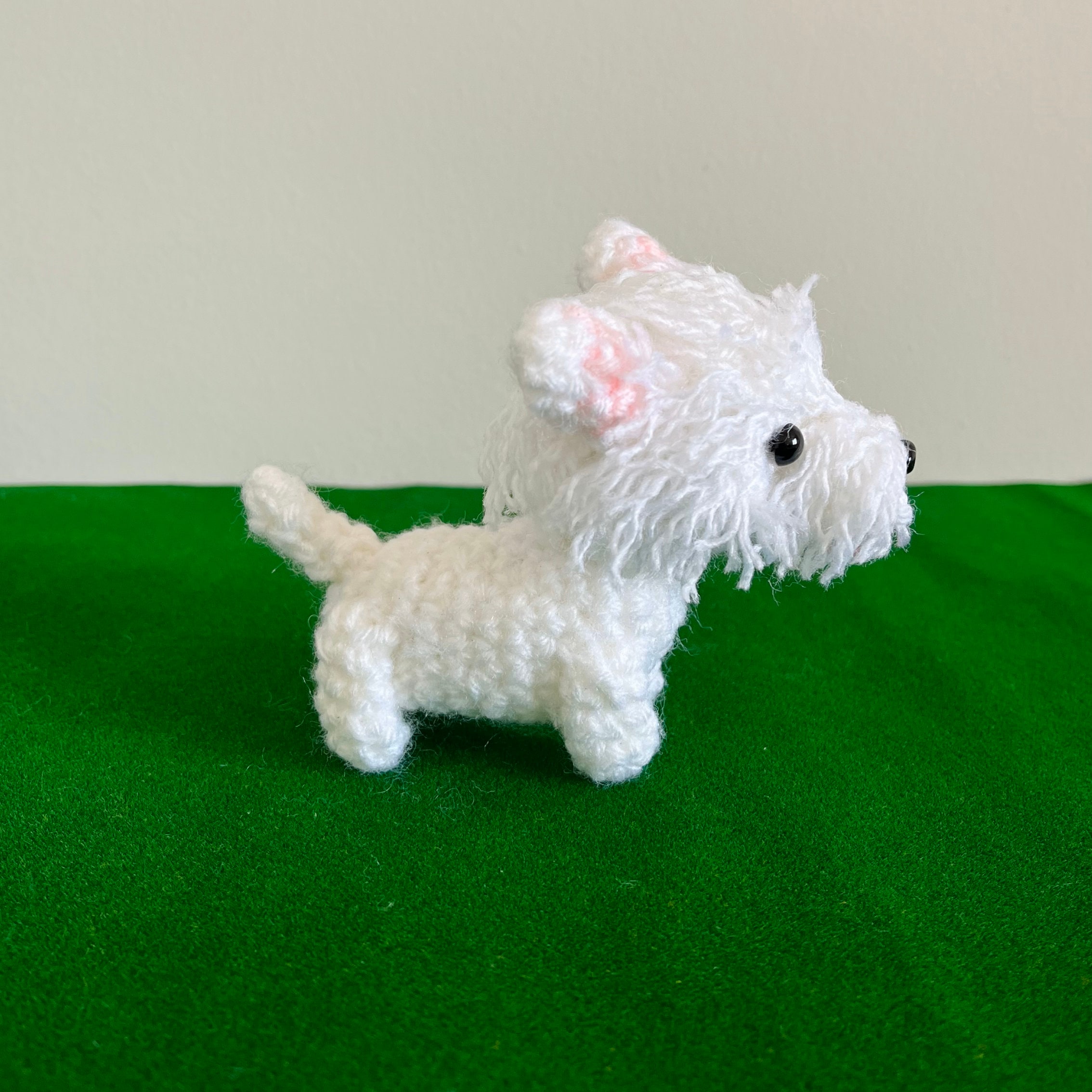 Mini Westie Crochet PDF PATTERN West Highland White Terrier Westie ...