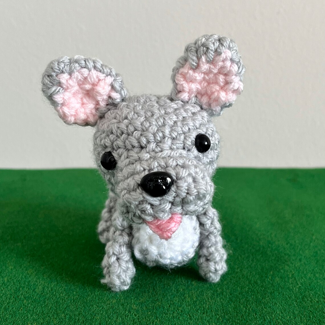 Mini Frenchie Crochet PDF PATTERN French Bulldog Frenchie Amigurumi ...