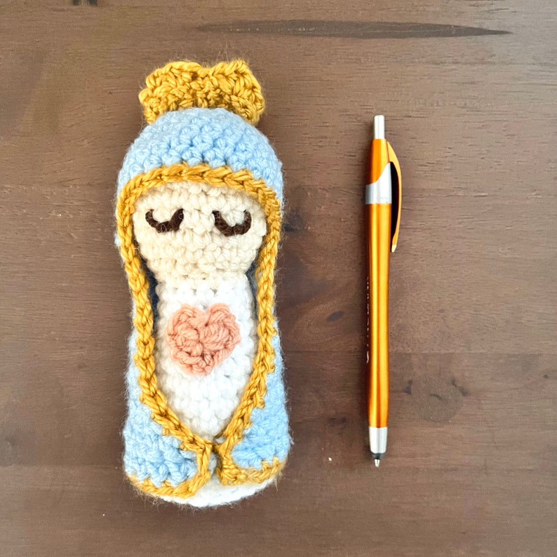 Mother Mary Crochet PDF PATTERN Virgin Mother of God Mother of Jesus ...