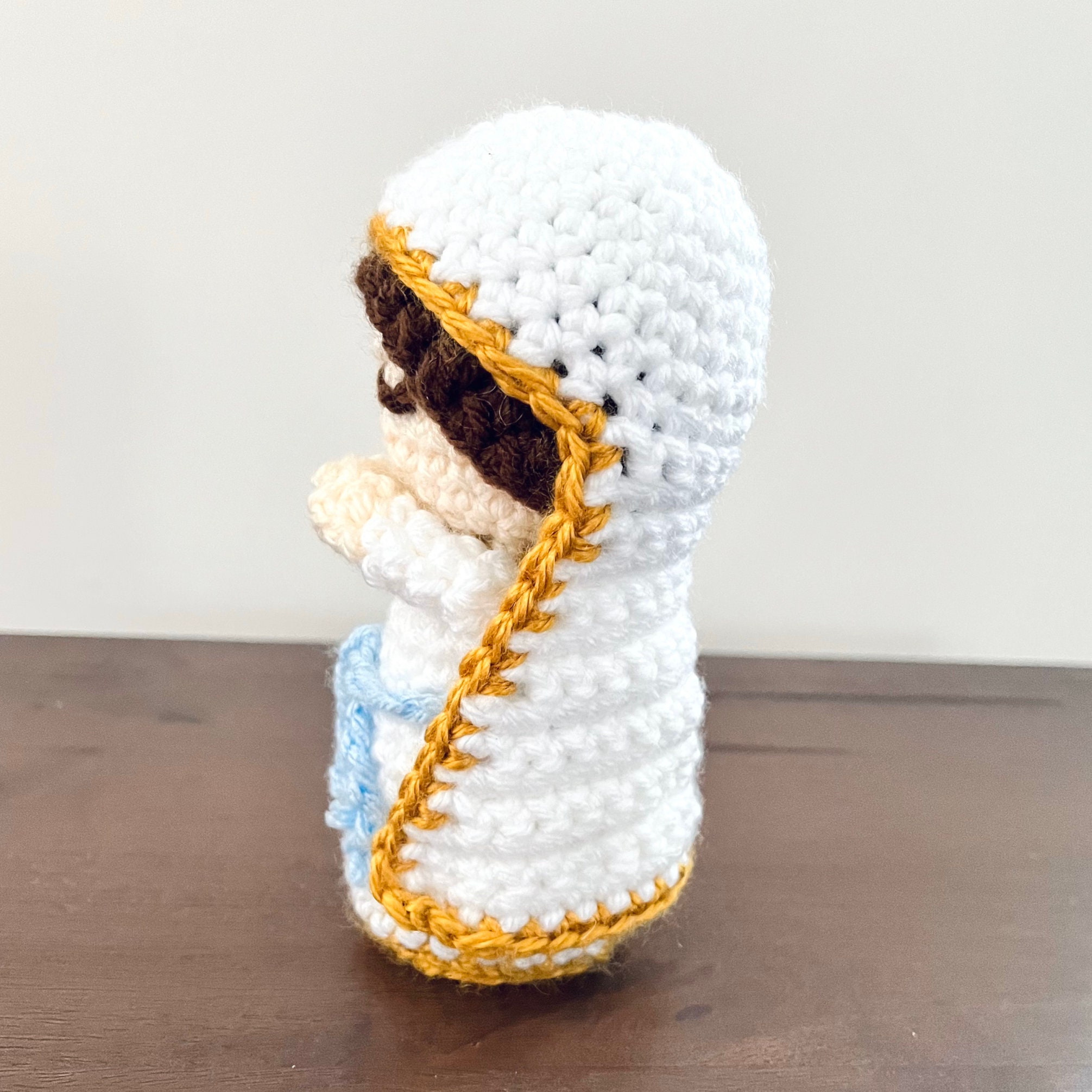 Our Lady of Lourdes Crochet [PDF PATTERN] ~ Mother of God ~ Mother of ...