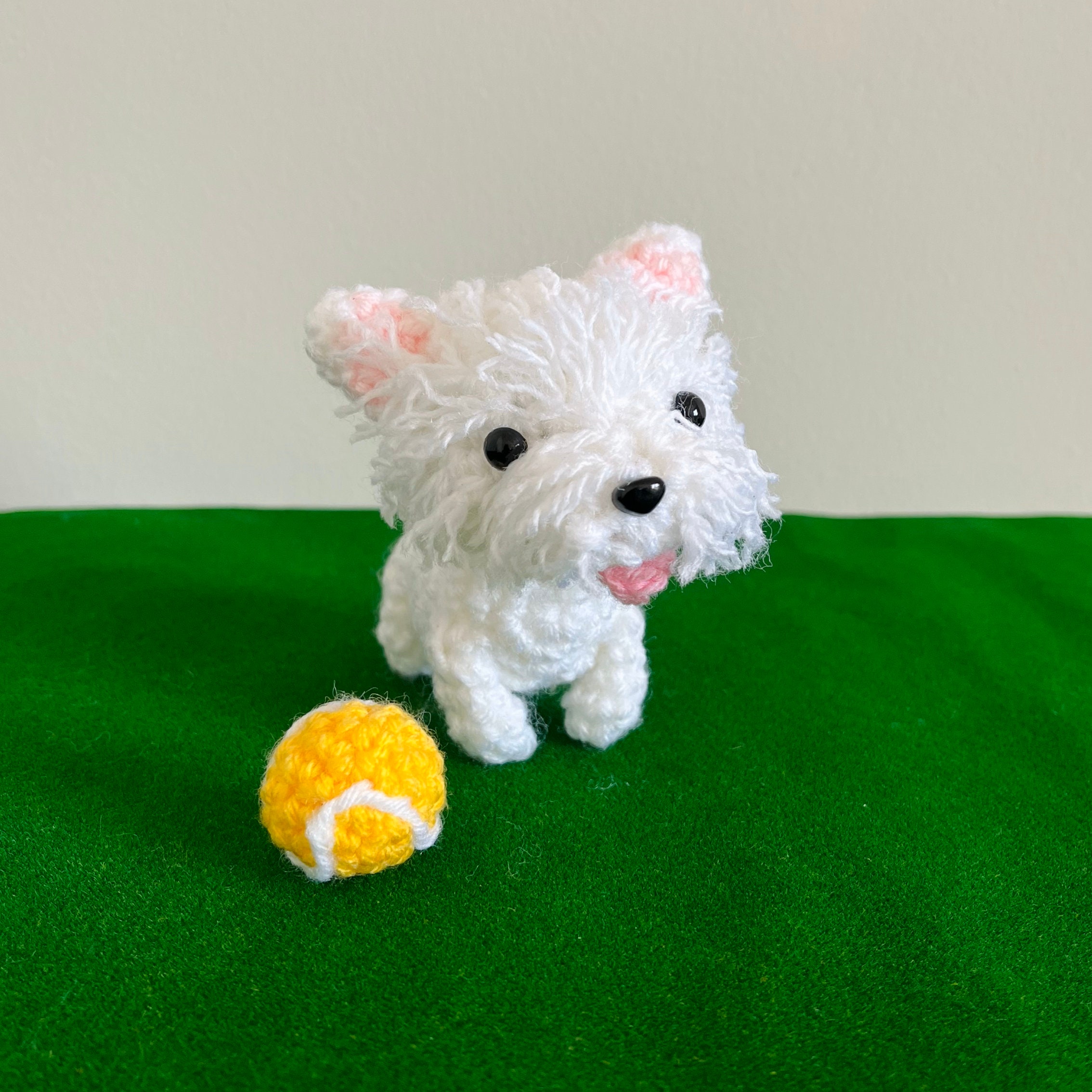 Mini Westie Crochet PDF PATTERN West Highland White Terrier Westie ...