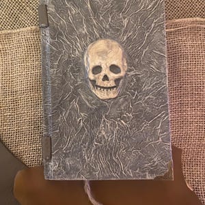 Customized Old Creepy Horror Halloween Art Sketch Spell Book With ...