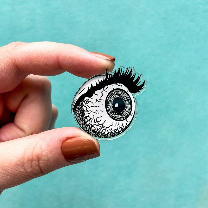 Eyeball Pin - Etsy