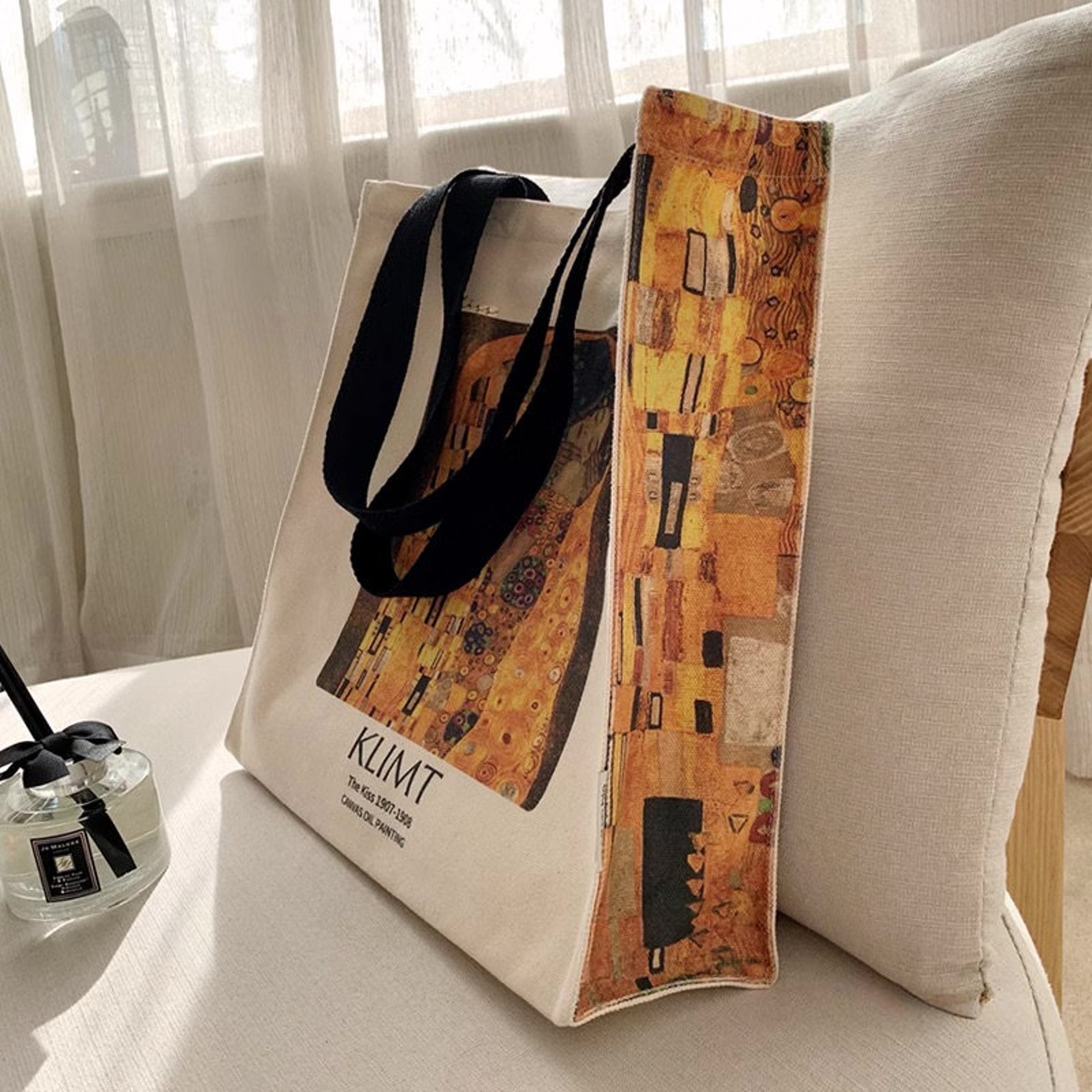 Gustav Klimt Austrian Symbolist Painter “the Kiss, 1907-1908” Aesthetic ...