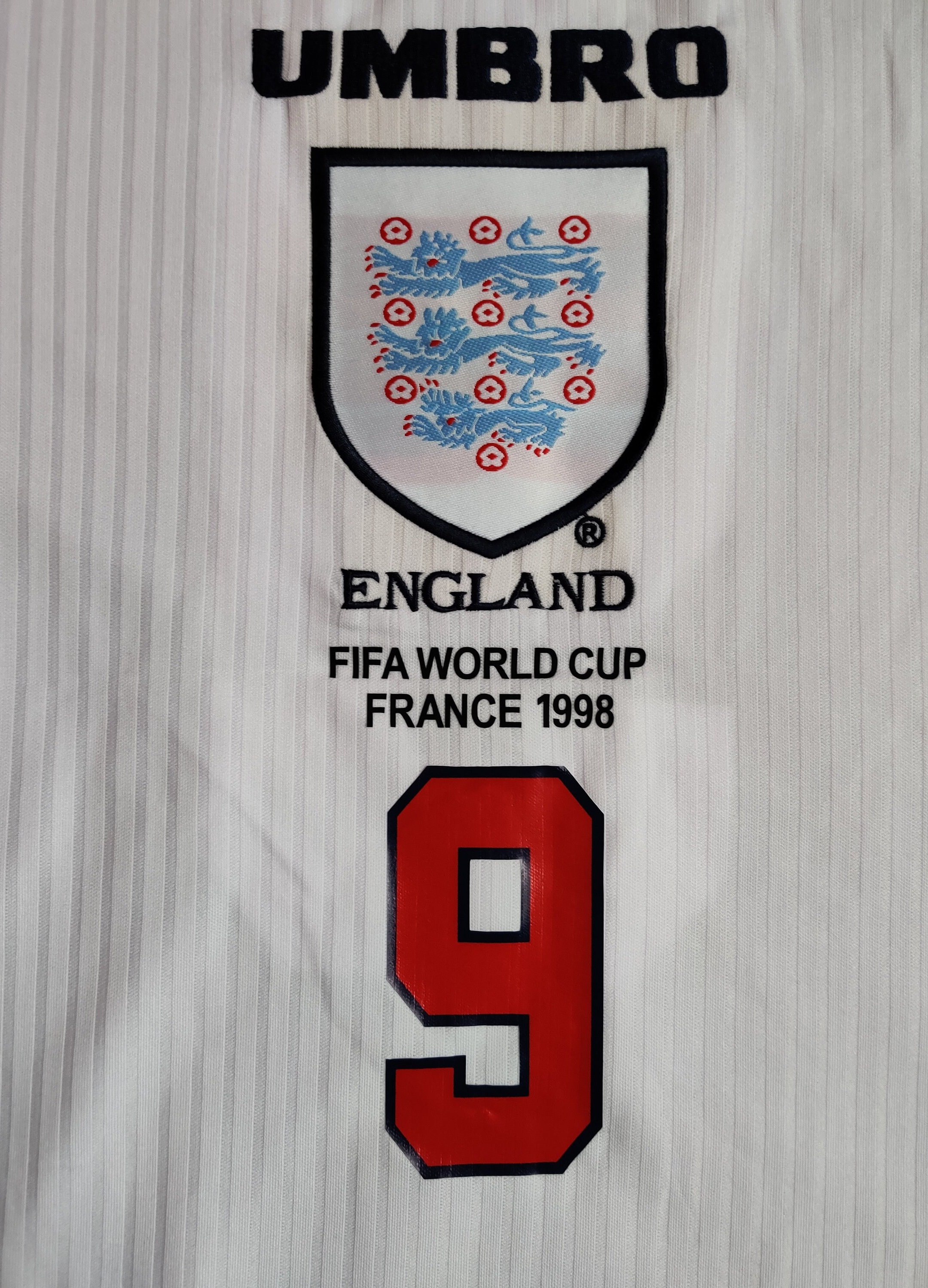 Rare Retro England 1998 World Cup France 98 Shirt Jersey Kit - Etsy