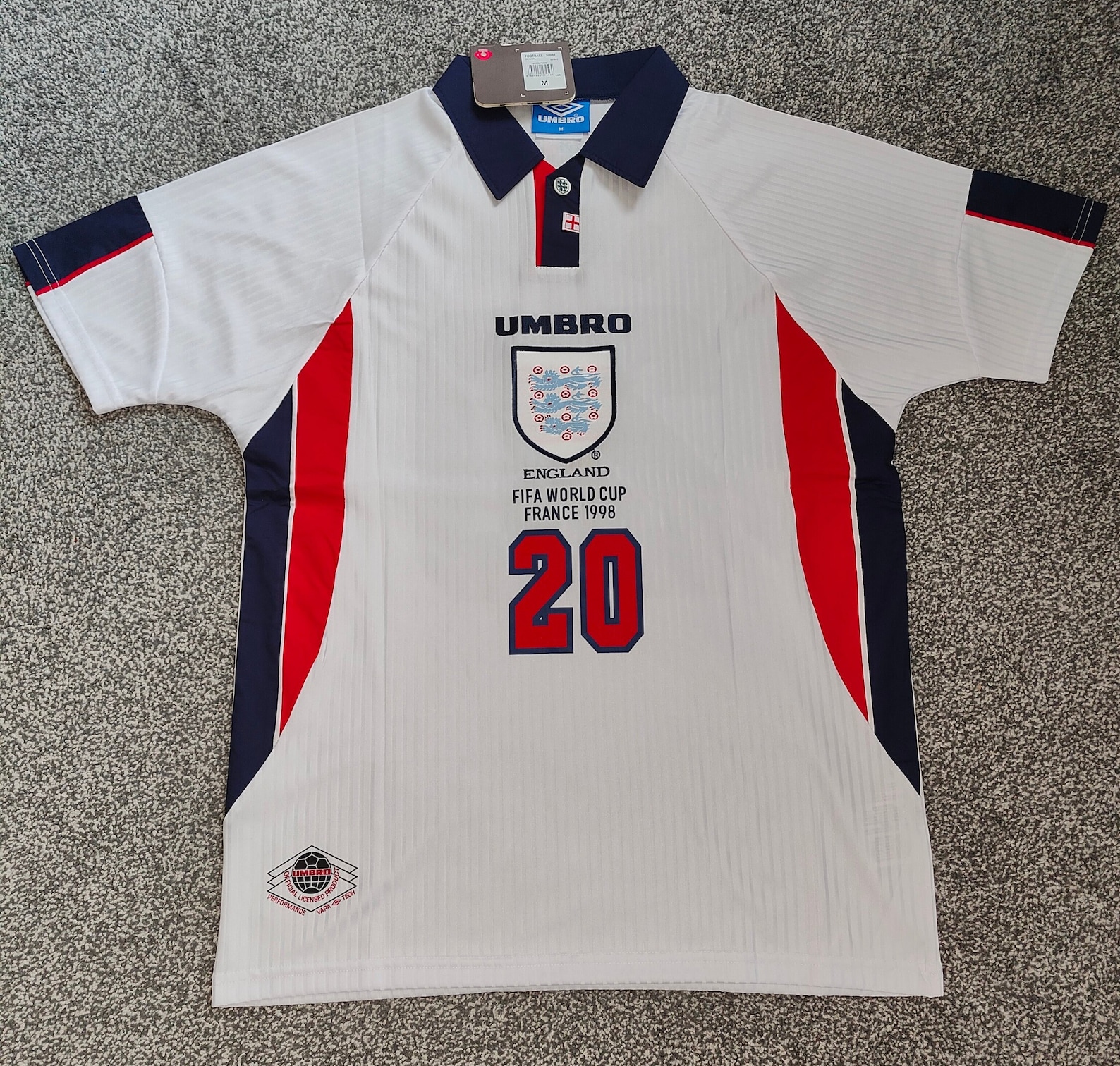 Rare Retro England 1998 World Cup France 98 Shirt Jersey Kit - Etsy