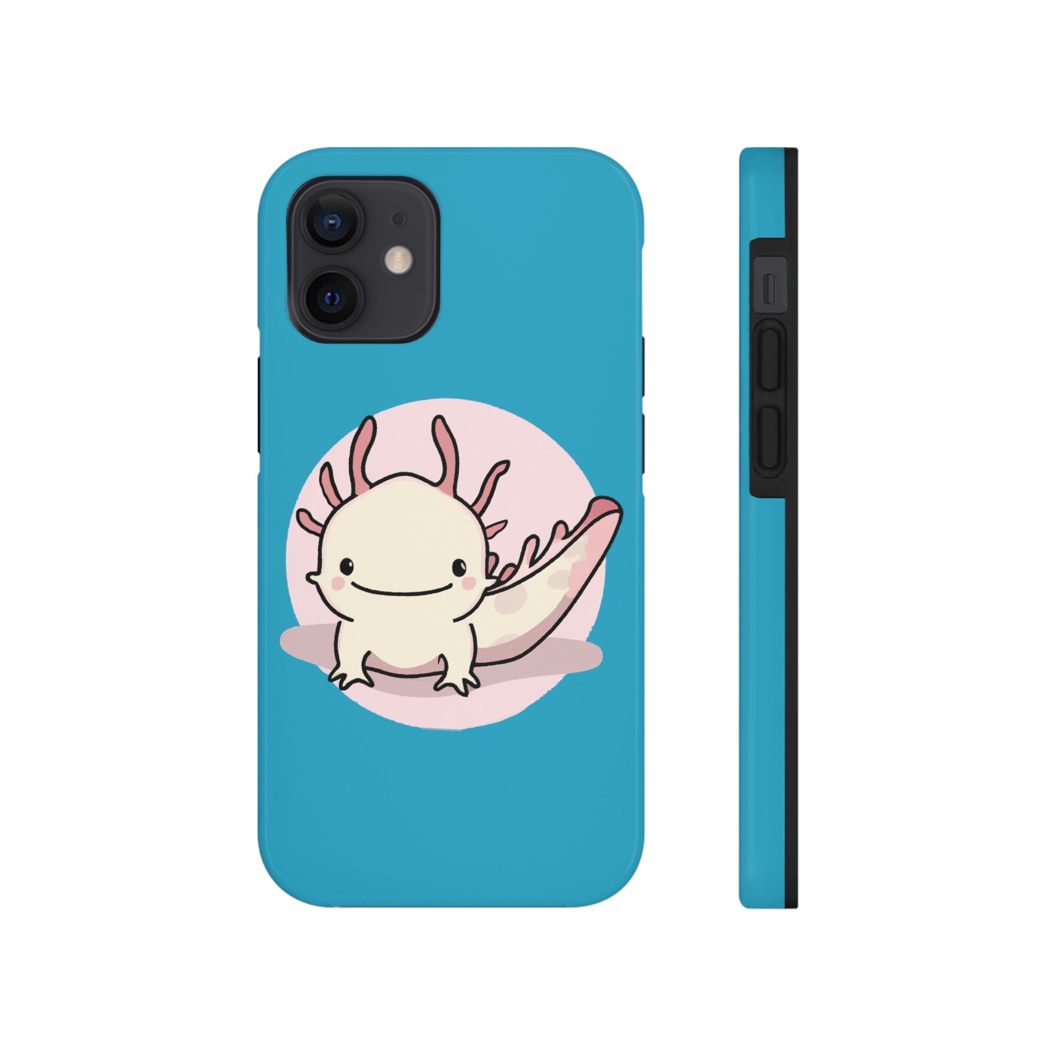 Pixel Art Chibi Axolotl Tough Phone Cases Case-mate - Etsy