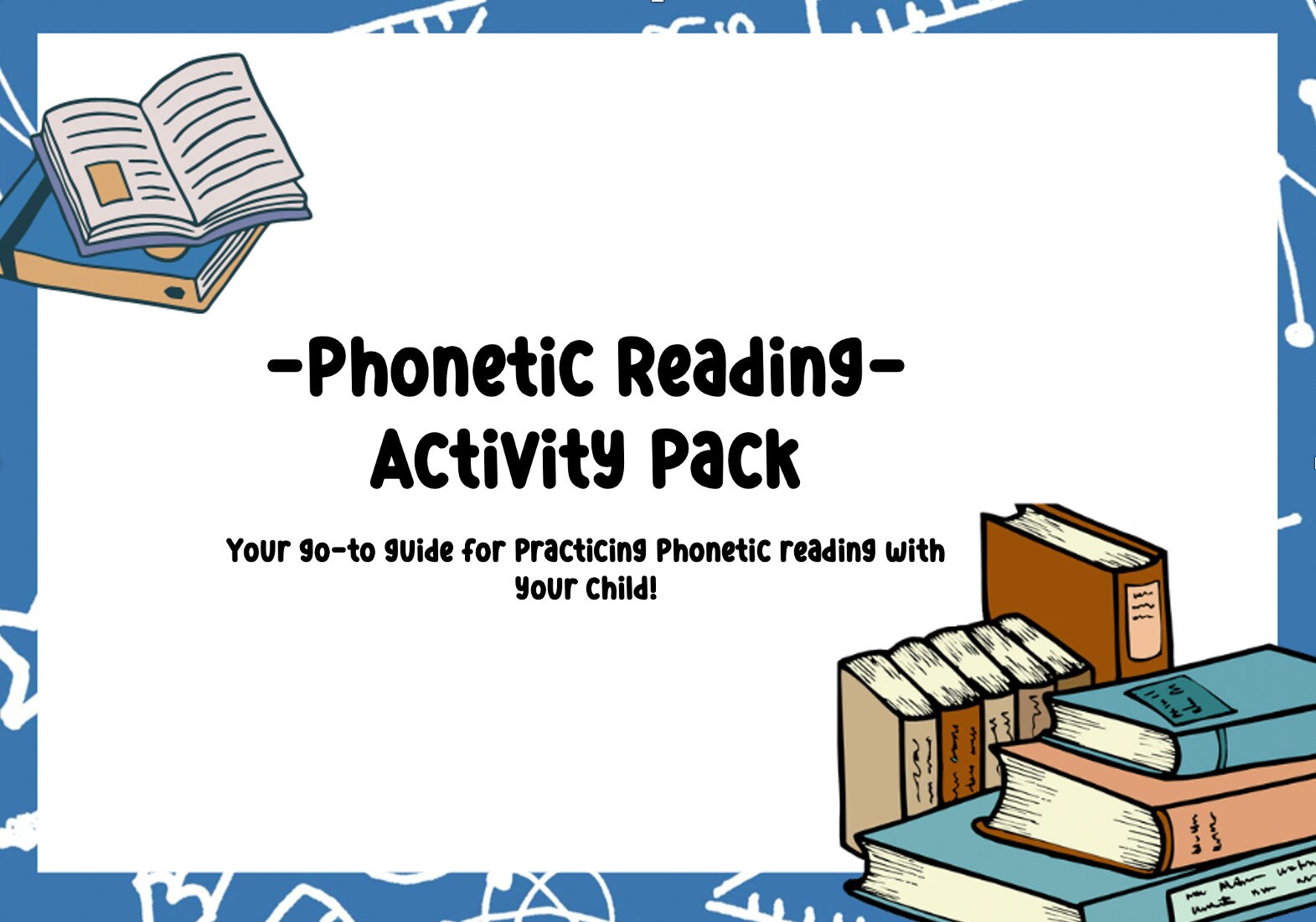 Phonetic Reading Activity Pack - Etsy