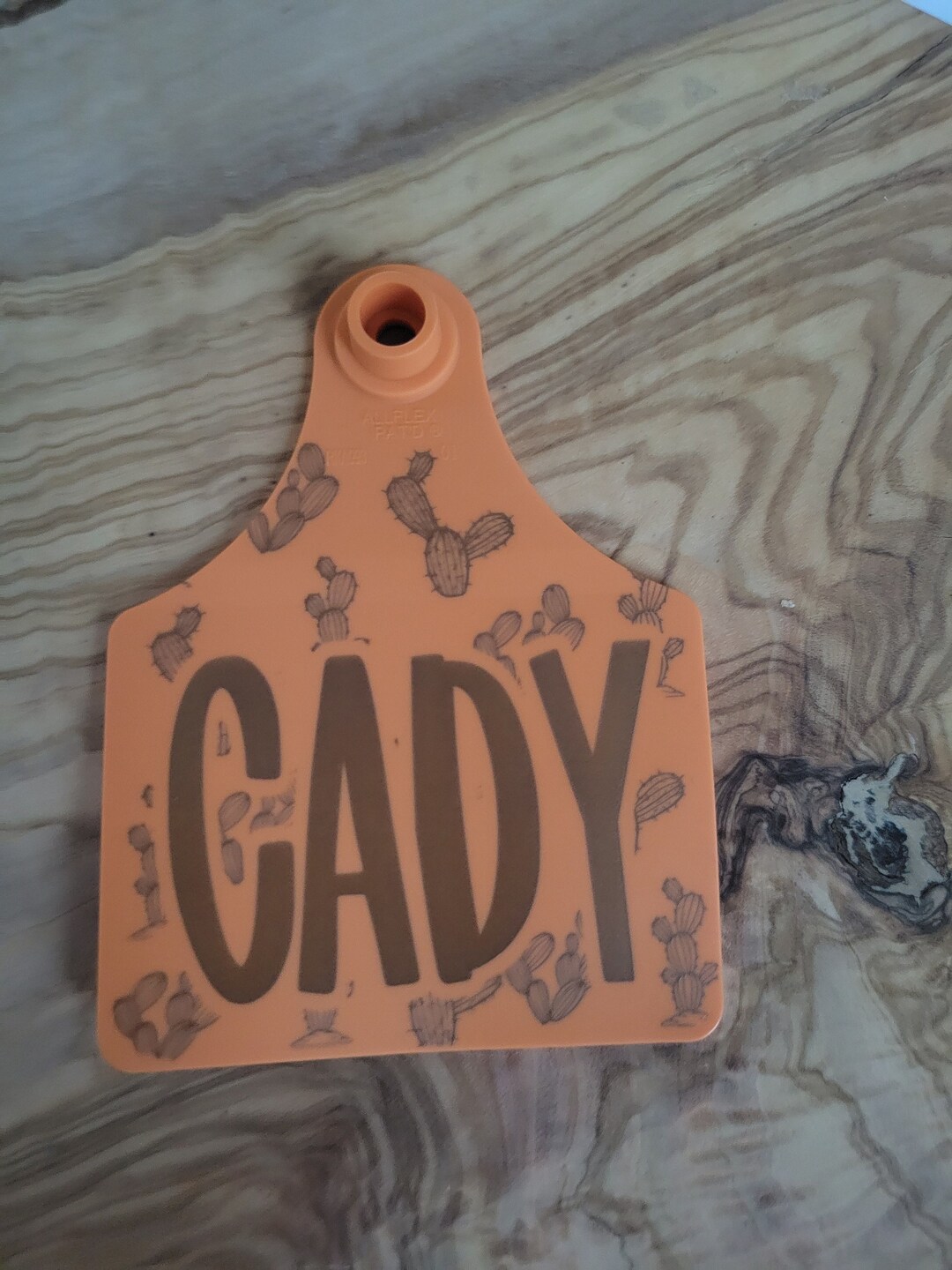 Allflex Maxi Livestock Animal Ear Tag 44 Engraved Identification Cattle ...