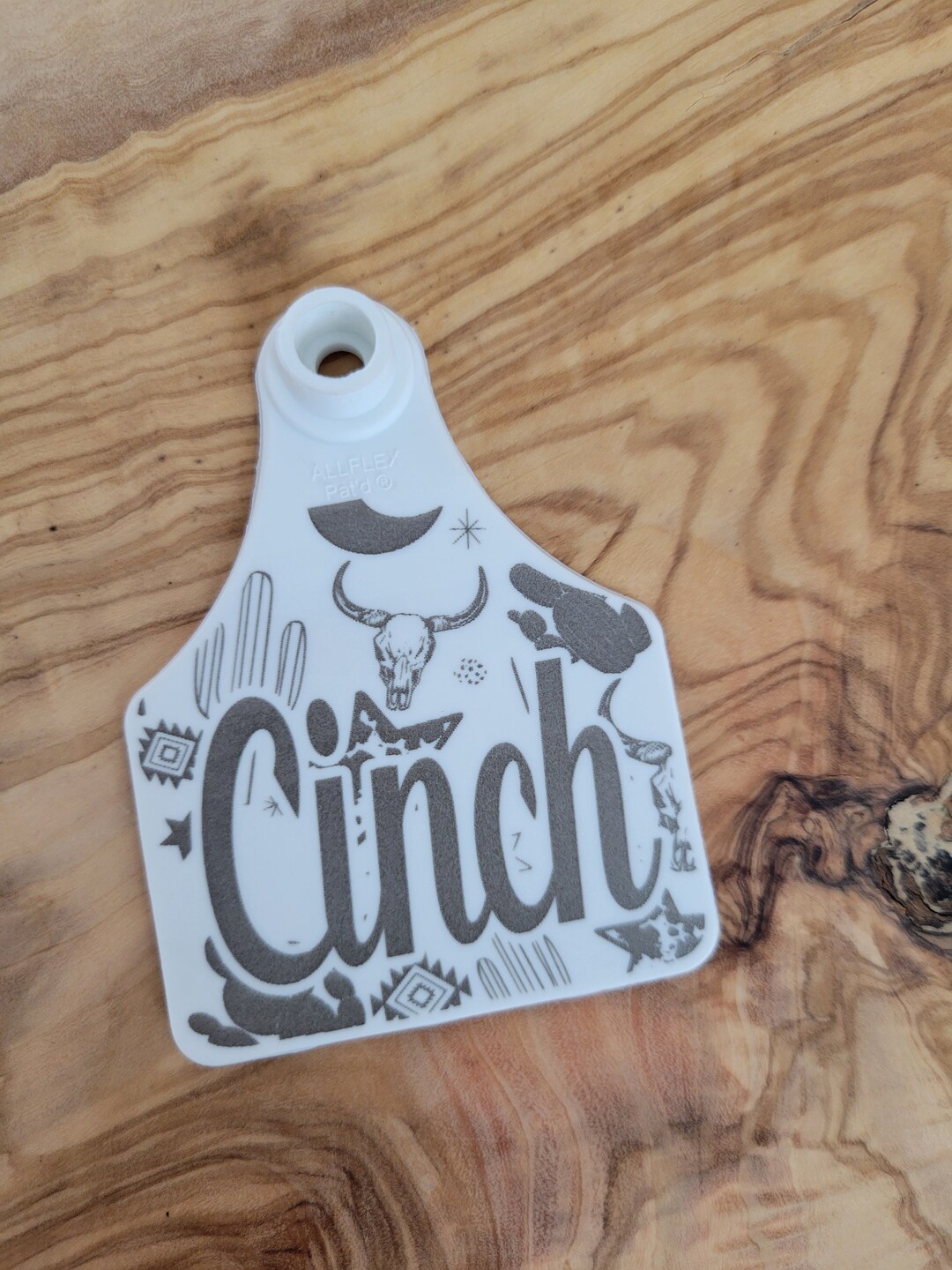 Allflex Large Livestock Animal Ear Tag 21 Engraved Identification ...