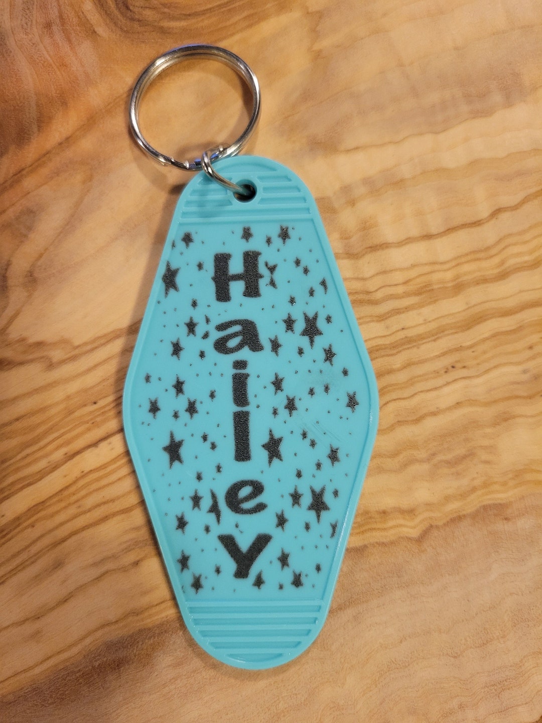 Vintage Style Motel Keychain Custom Personalized Name 45 - Etsy