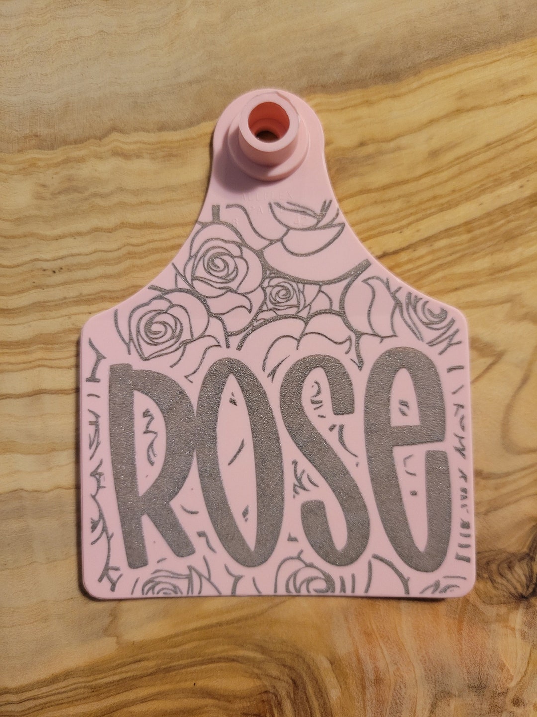 Allflex Large Livestock Animal Ear Tag 58 Engraved Identification ...