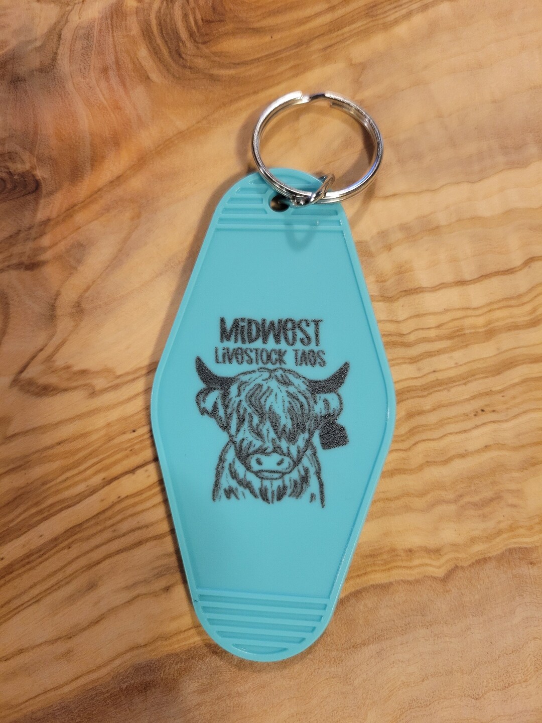 Vintage Style Motel Keychain Custom Personalized Name Logo - Etsy