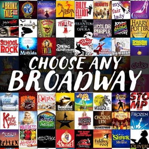 Physical Custom Broadway Ticket, Broadway Surprise Ticket, Broadway ...