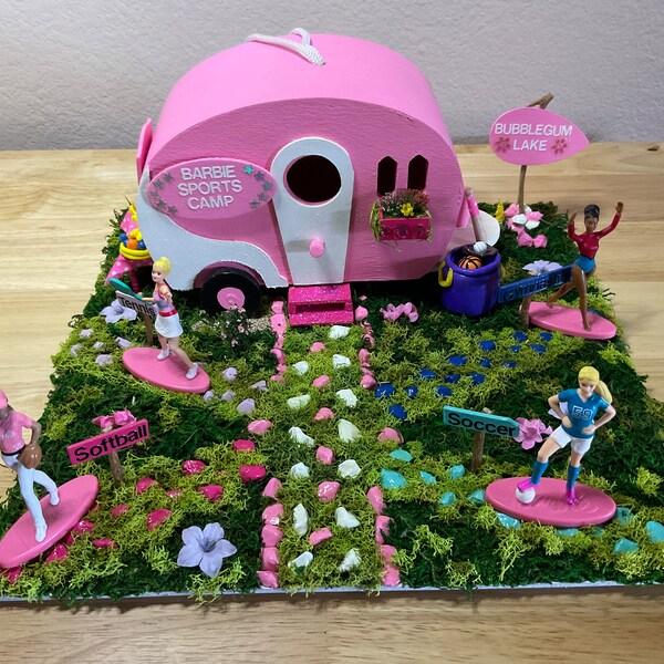 Barbie Camping - Etsy