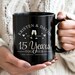 Personalized 15th Anniversary Mug: 15th Wedding Anniversary Gifts for ...