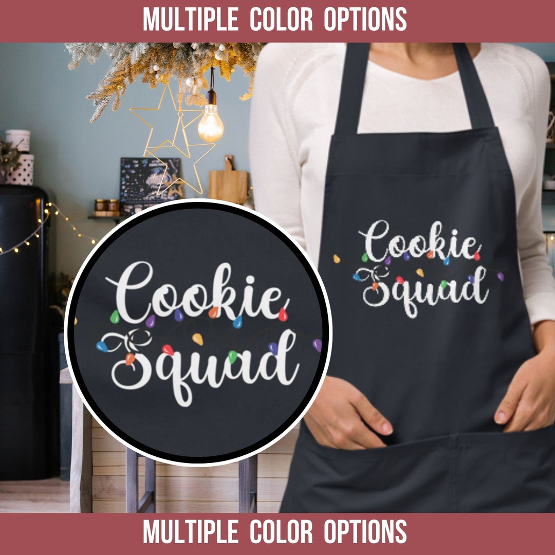 Christmas Baking Apron, Christmas Party Aprons, Baking Gifts, Christmas ...