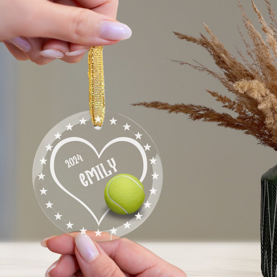 Tennis Ornament Tennis Coach Gift Tennis Coach Gifts Grandkids Ornament ...