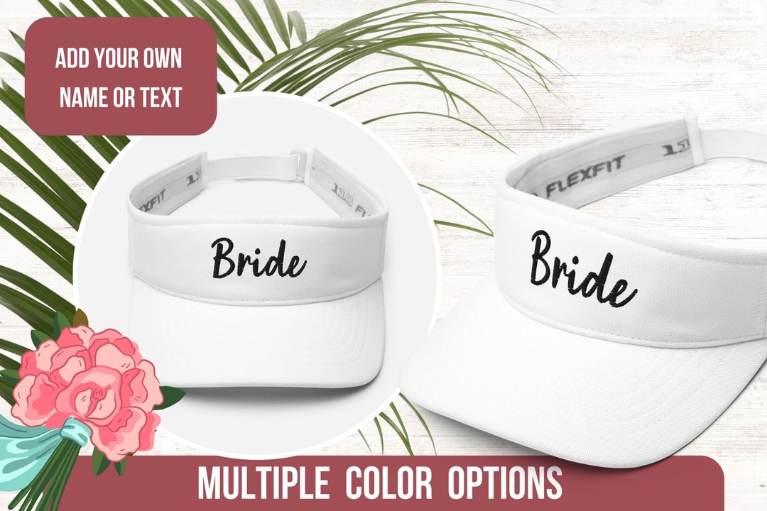 Personalized Women's Bachelorette Party Gift Bridesmaid Golf Hats ...