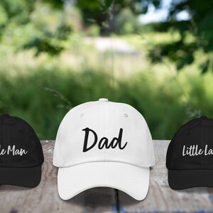 Daddy and Me Baseball Cap, Father and Son Hat, Father's Day Gift ...
