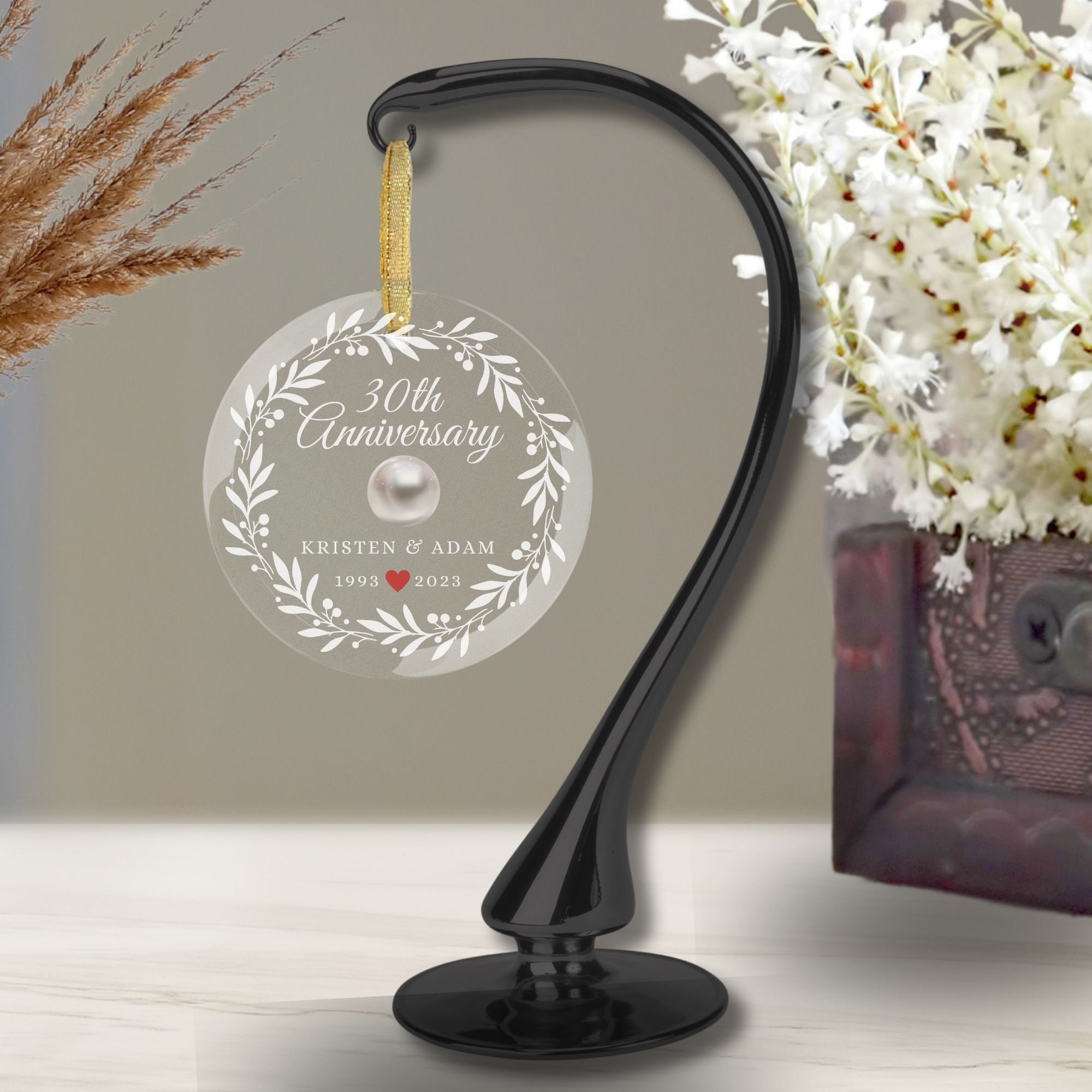 Unique Keepsake for a Milestone: Personalized 30th Wedding Anniversary ...