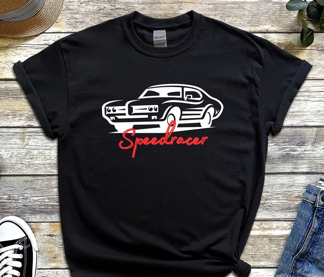 Speedracer Shirt Classic Car Shirts Vintage Car Shirts Car - Etsy