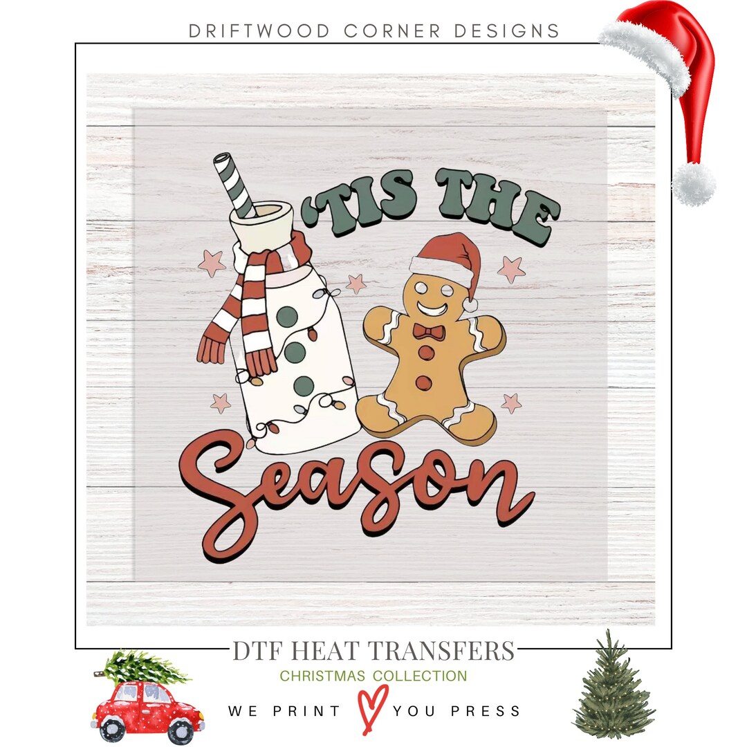 Christmas DTF Transfers Ready to Press Transfers T-shirt - Etsy