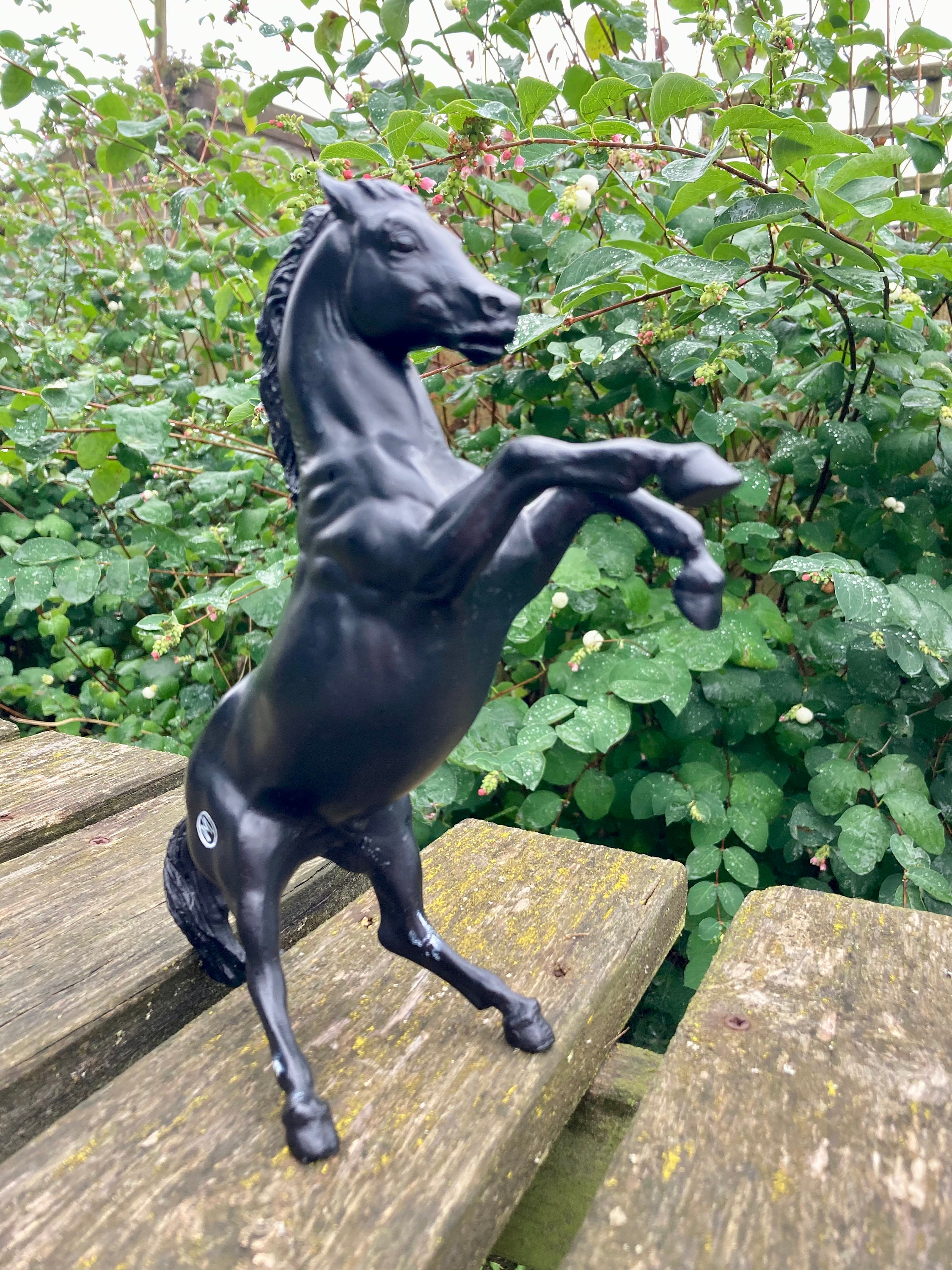 Breyer Classic Rearing Stallion Midnight Bronco 957 Produced - Etsy