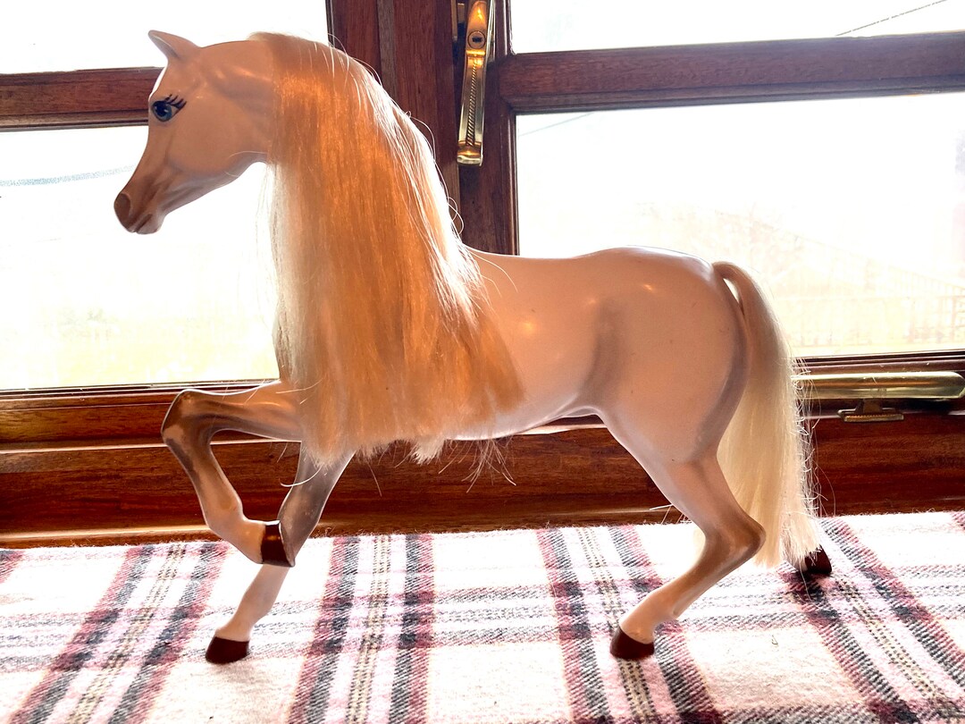 Barbie Brushable Beauties Horse. Willow. 1999 - Etsy
